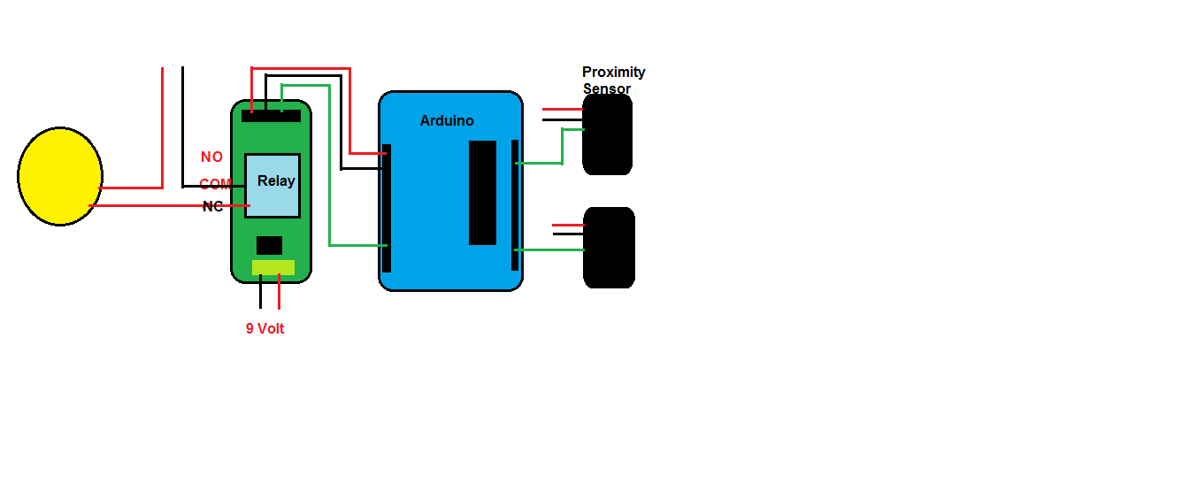 Automatic Switching of Light Using IR Proximity Sensor : 4 Steps - Instructables