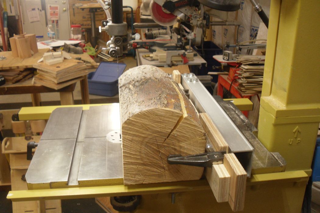 Super Simple Band Saw Log Sled : 3 Steps (with Pictures) - Instructables