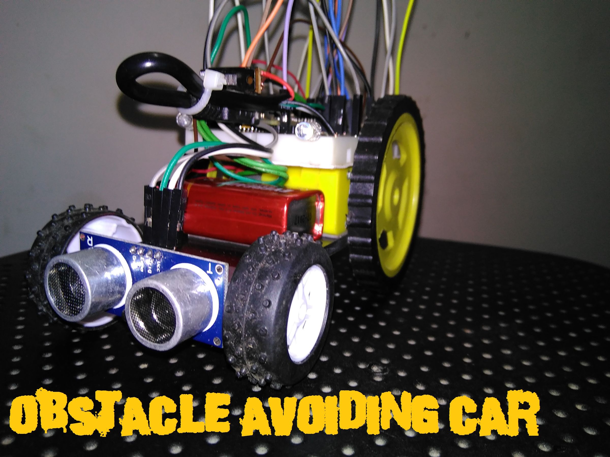 OBSTACLE AVOIDING AUTONOMOUS CAR : 4 Steps (with Pictures) - Instructables