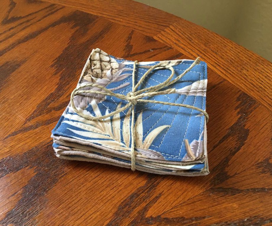 Fabric Coasters : 4 Steps (with Pictures) - Instructables