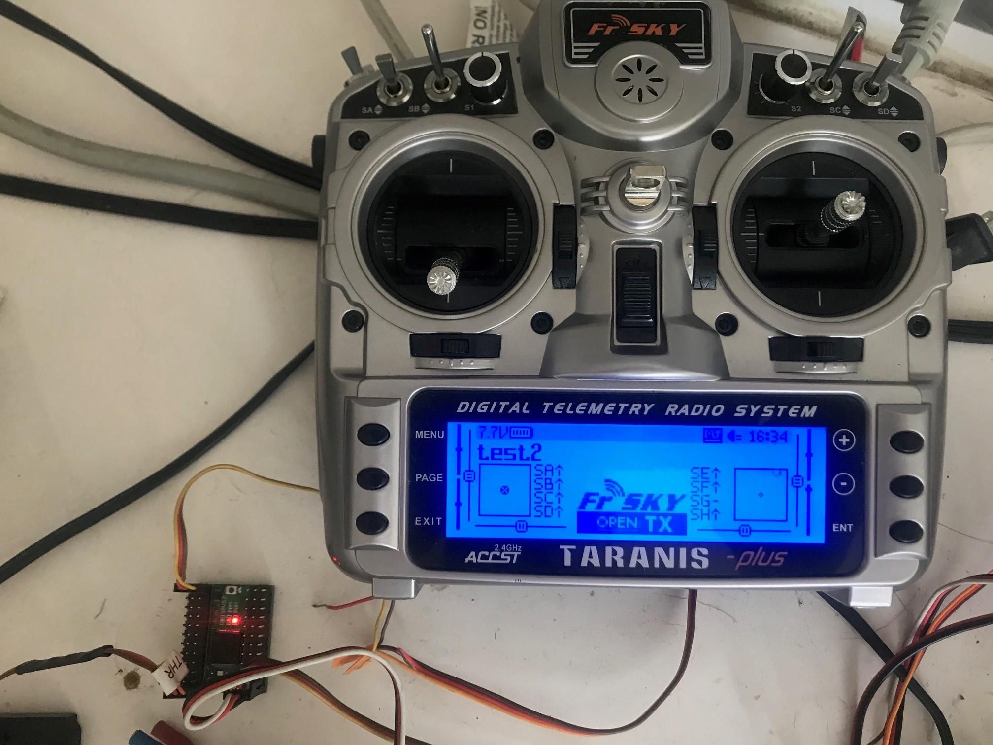 Simple Taranis X9D+ Wireless Trainer Using SBUS Receiver Input : 9 ...