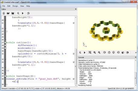 Design a Cookie Cutter Using Inkscape & OpenScad for 3D Printing : 5 ...