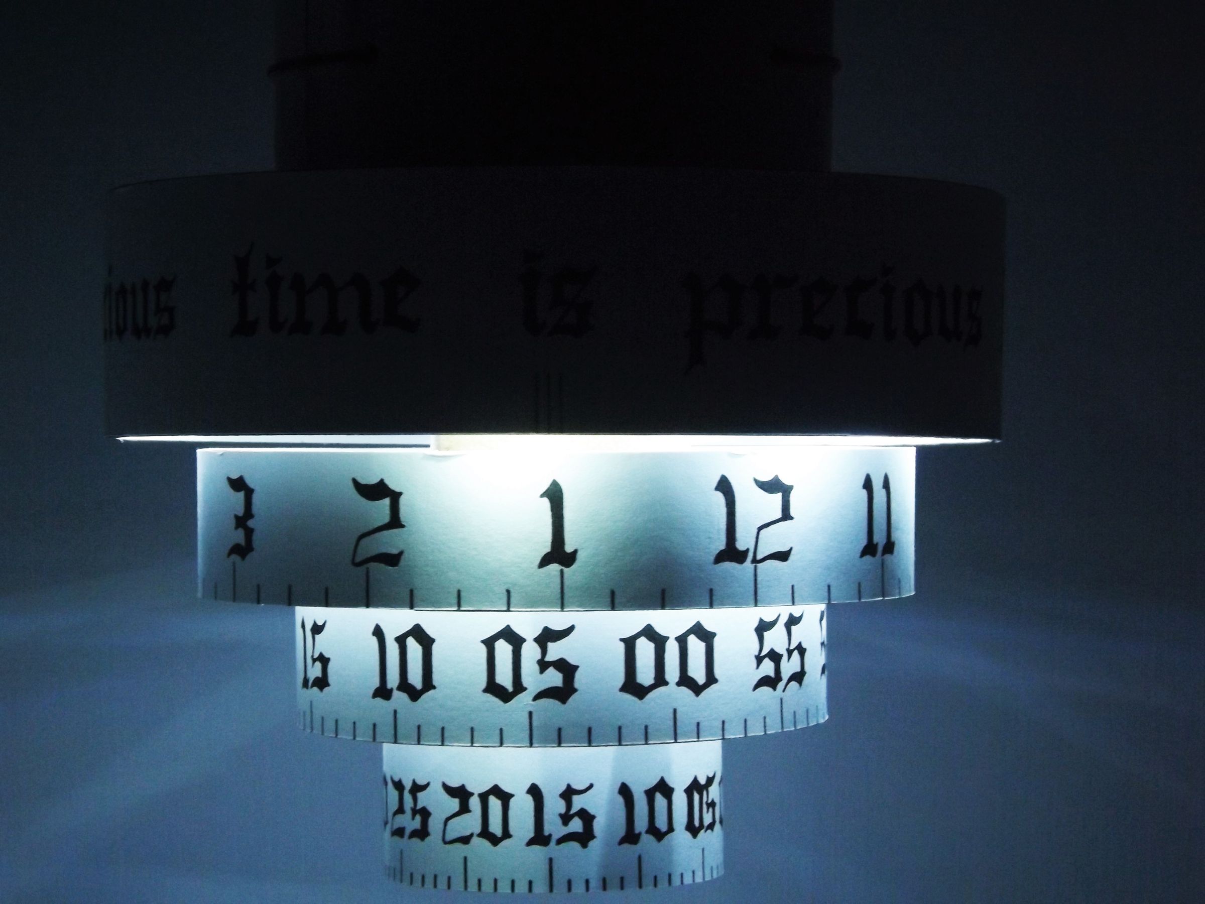 Cardboard Paper Ring Clock : 10 Steps (with Pictures) - Instructables