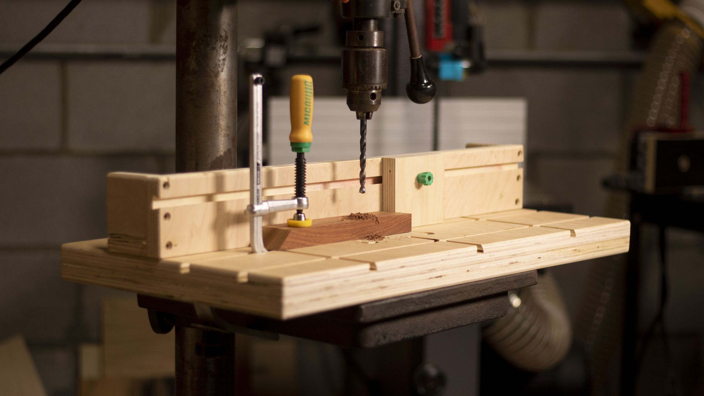 DIY Drill Press Table and Fence : 9 Steps (with Pictures) - Instructables
