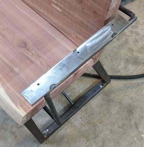 Live Edge Cedar Bench : 17 Steps (with Pictures) - Instructables