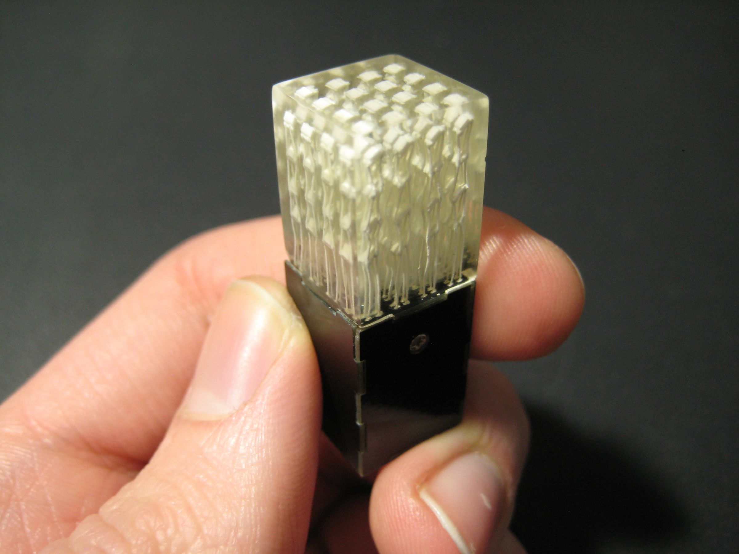 LED Cube Pendant - Worlds Smallest LED Cube : 44 Steps (with Pictures ...