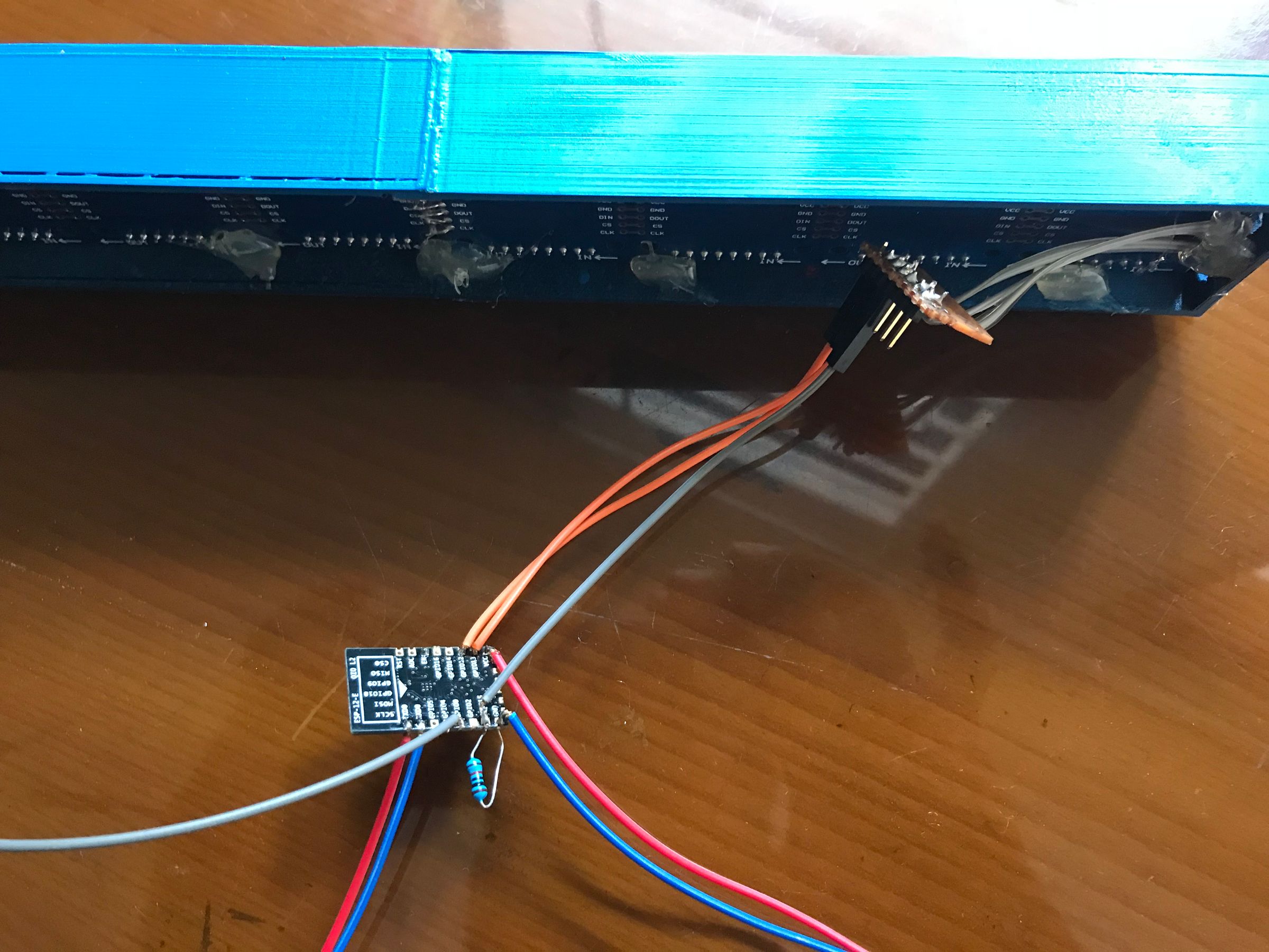 ESP8266 Internet Clock With Weather Update & Many More (No RTC) : 8 ...