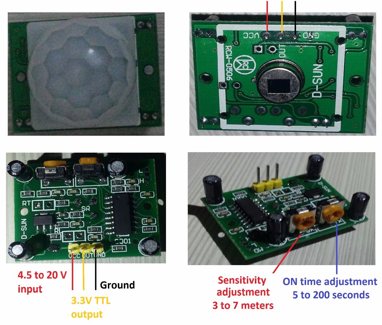 PIR Motion Detector With Arduino: Operated at Lowest Power Consumption ...