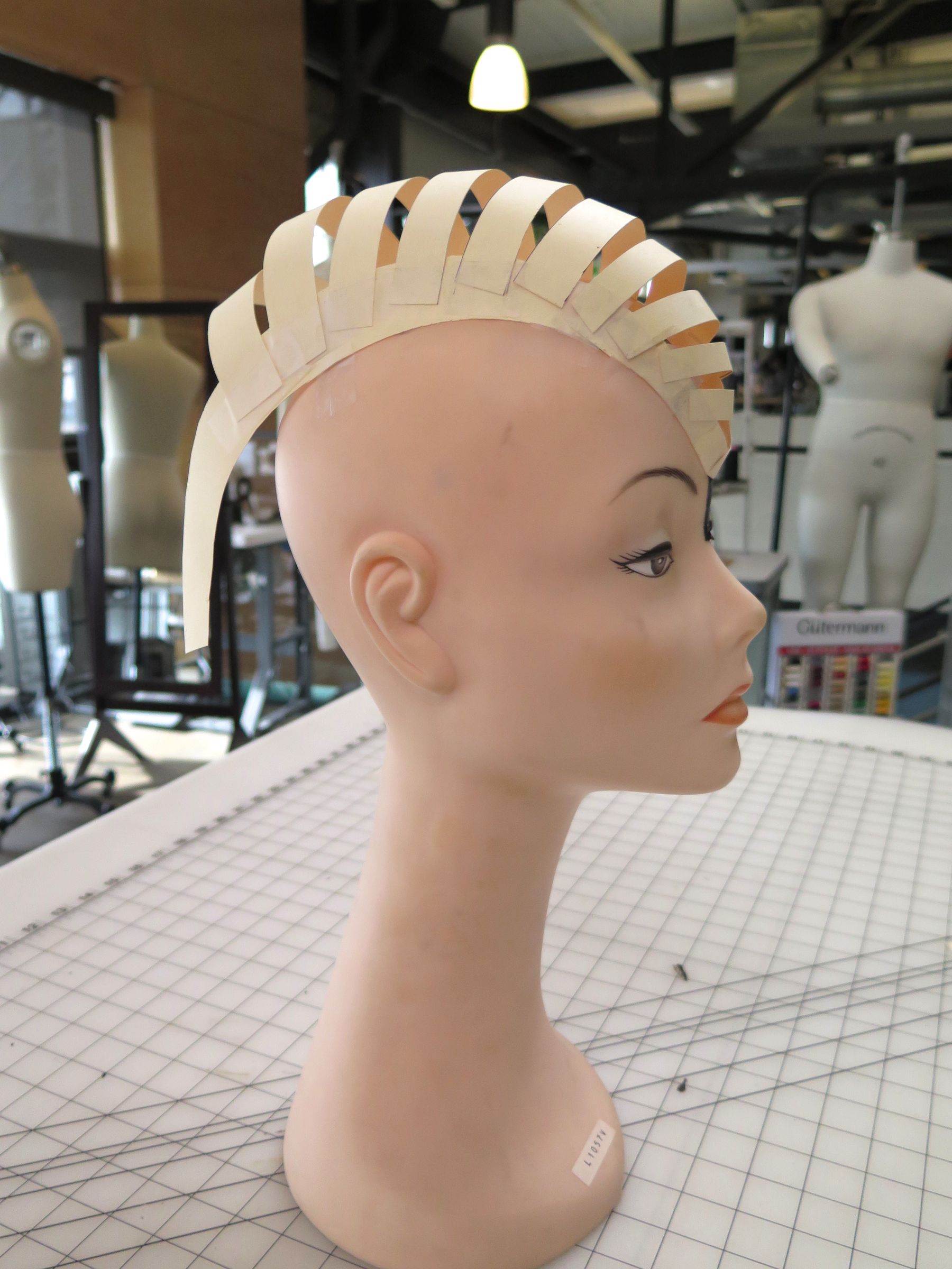 Leather and El Wire Sci-Fi Headdress : 16 Steps (with Pictures ...