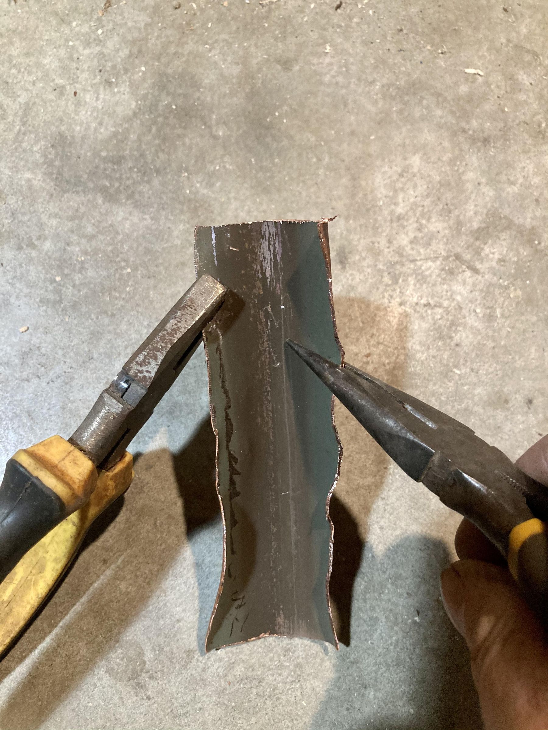 Hammered Copper Spoon With Simple Tools and Materials : 6 Steps (with ...