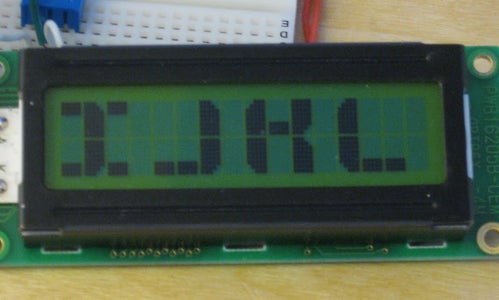 Custom Large Font for 16x2 LCDs : 6 Steps (with Pictures) - Instructables