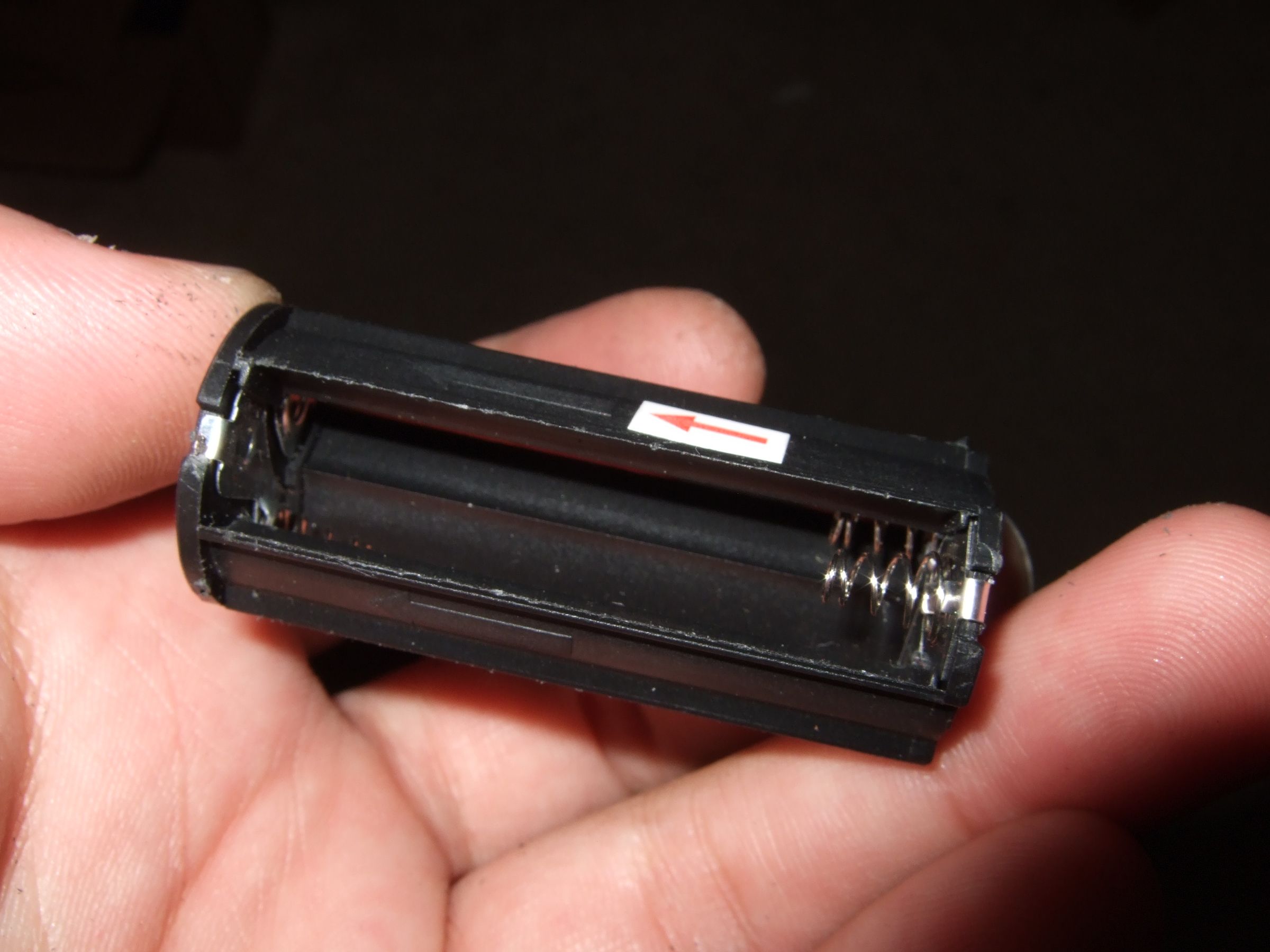 Convert a 3xAAA Flashlight to a Lithium 18650 Cell : 9 Steps ...