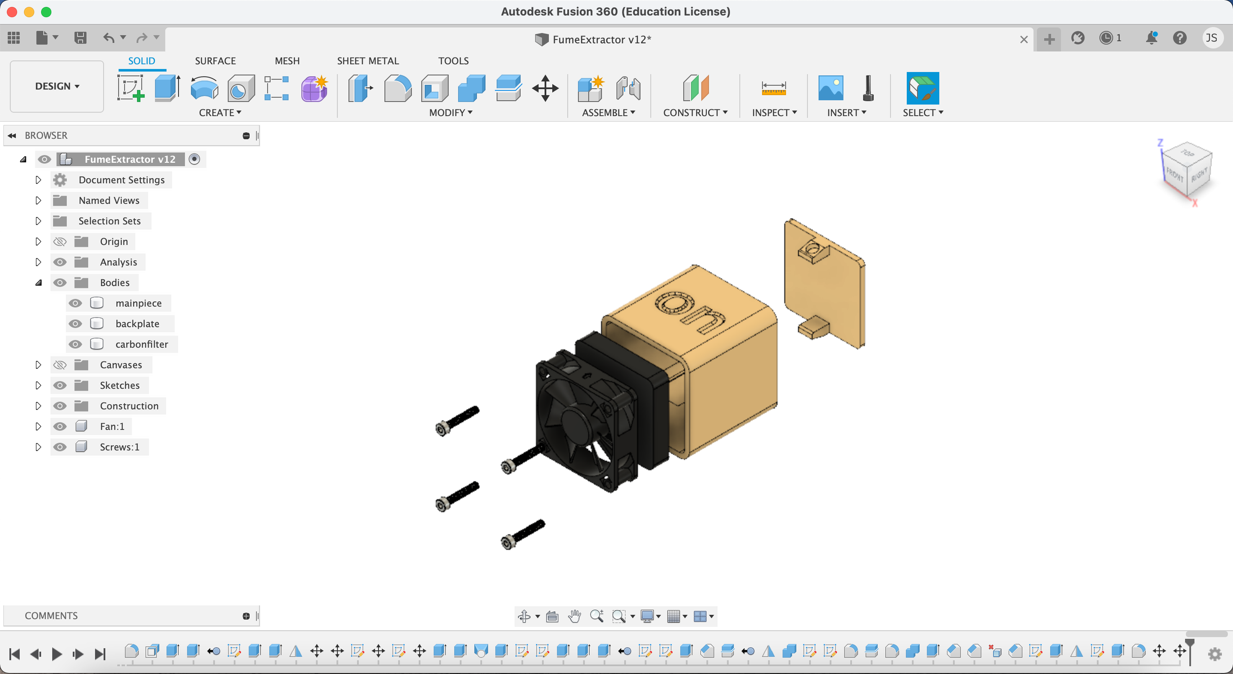 FumeCube - a Solder Fume Extractor : 4 Steps (with Pictures ...