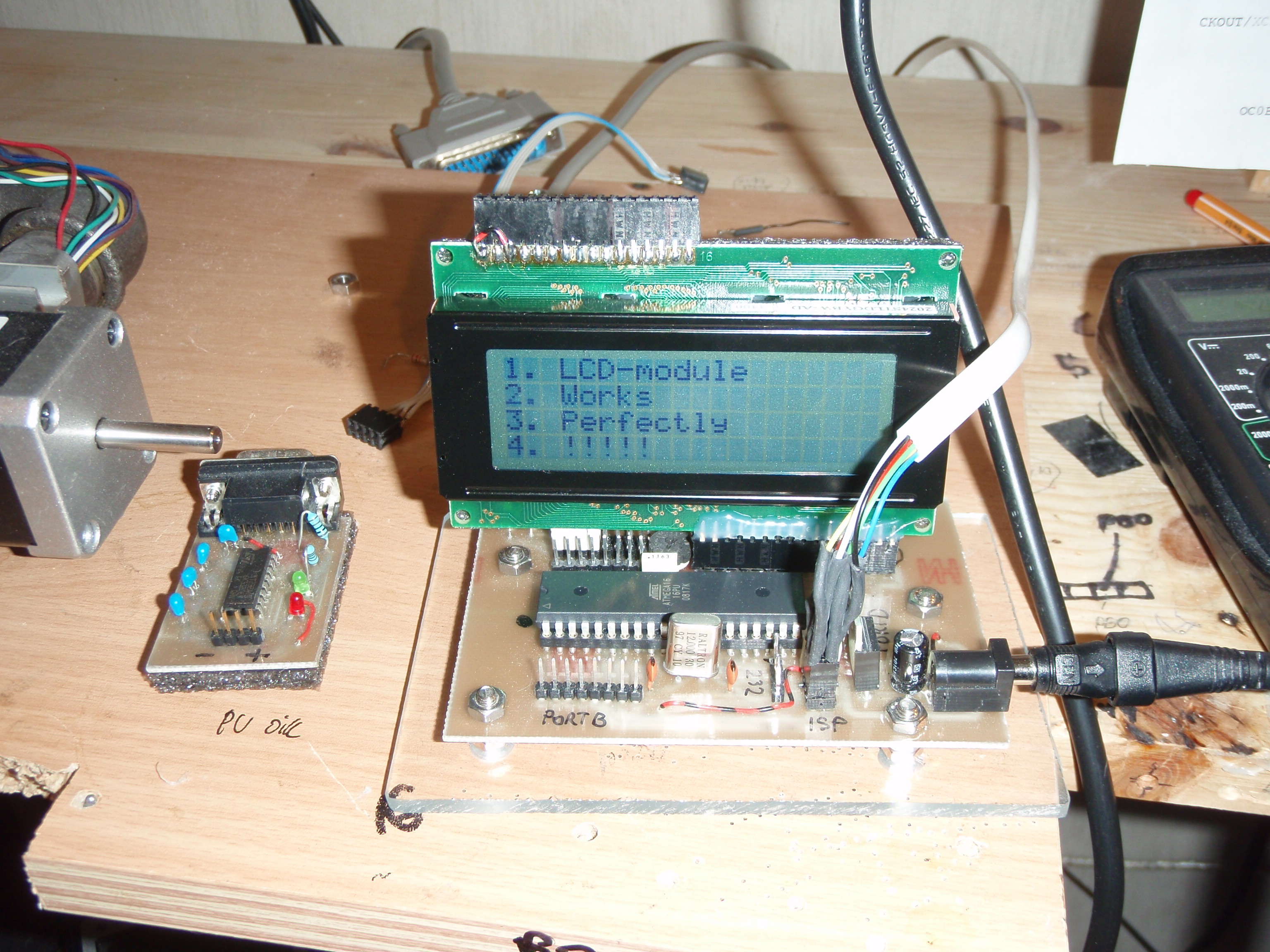 Atmega16/32 Development Board With LCD : 8 Steps - Instructables