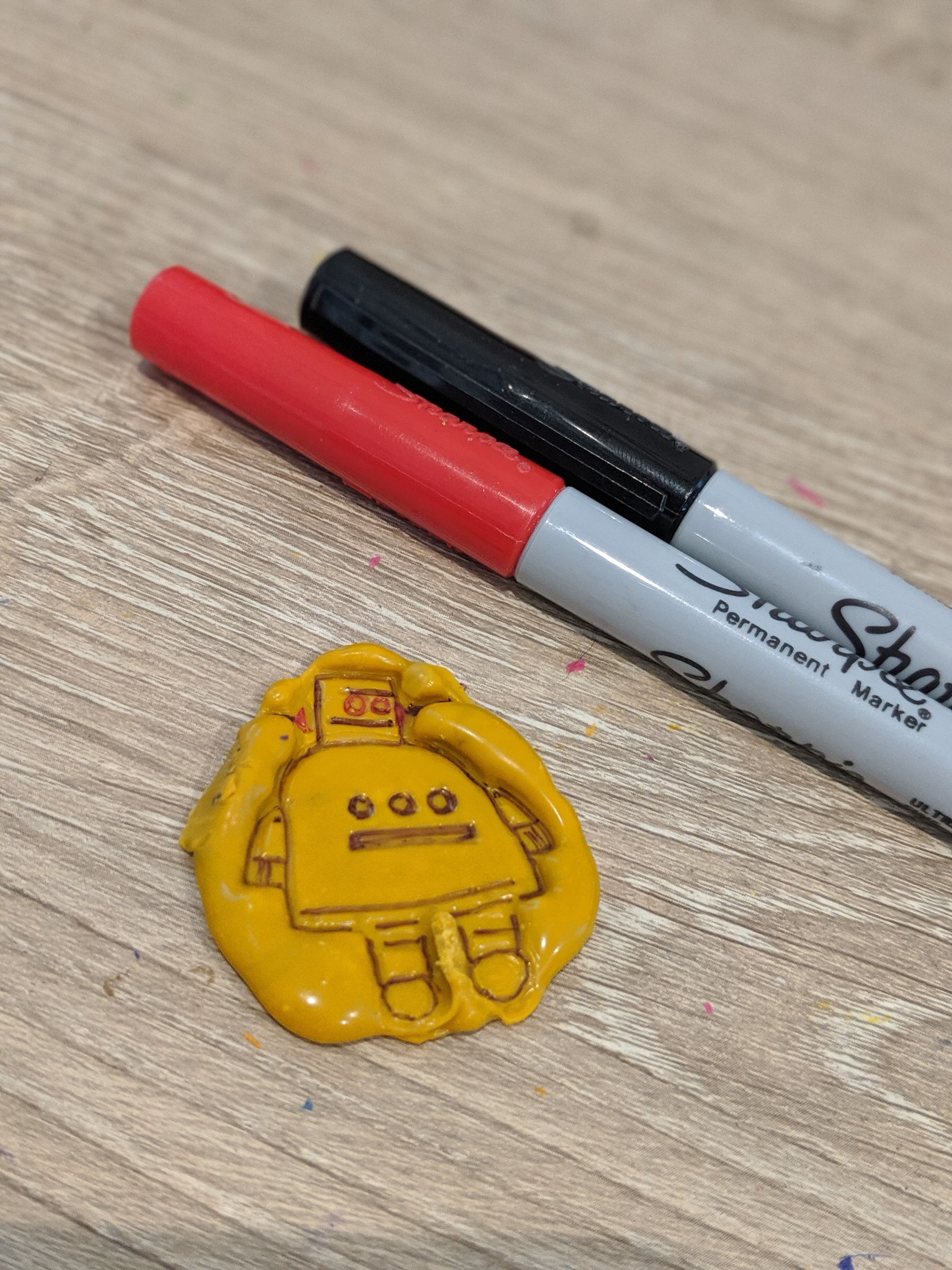 3D-printed Wax Stamps + Hot Glue/Crayon Wax : 11 Steps (with Pictures ...