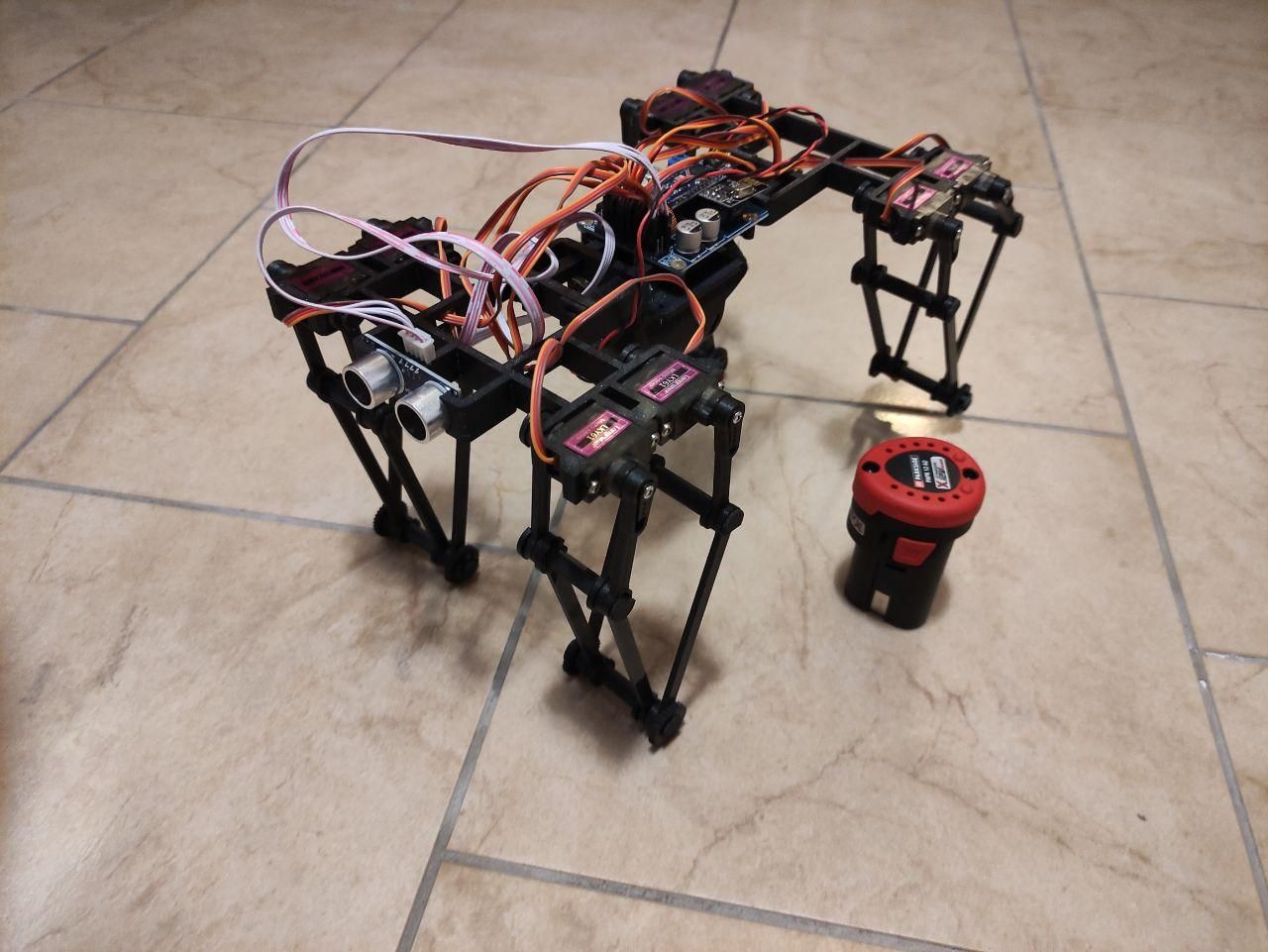 GorillaBot the 3D Printed Arduino Autonomous Sprint Quadruped Robot : 9 Steps (with Pictures ...