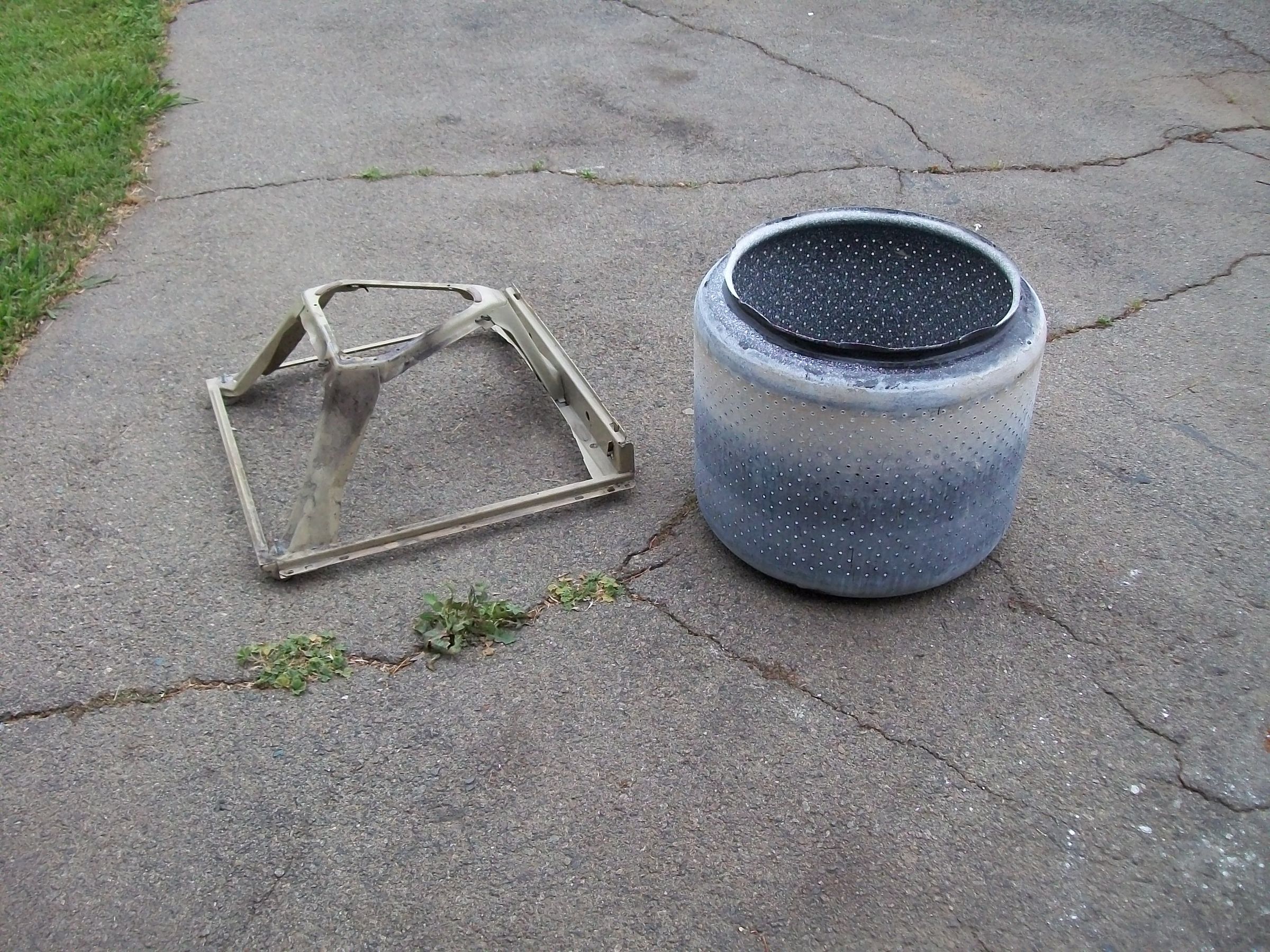 A Different Fire Pit From a Washing Machine Drum : 5 Steps (with ...