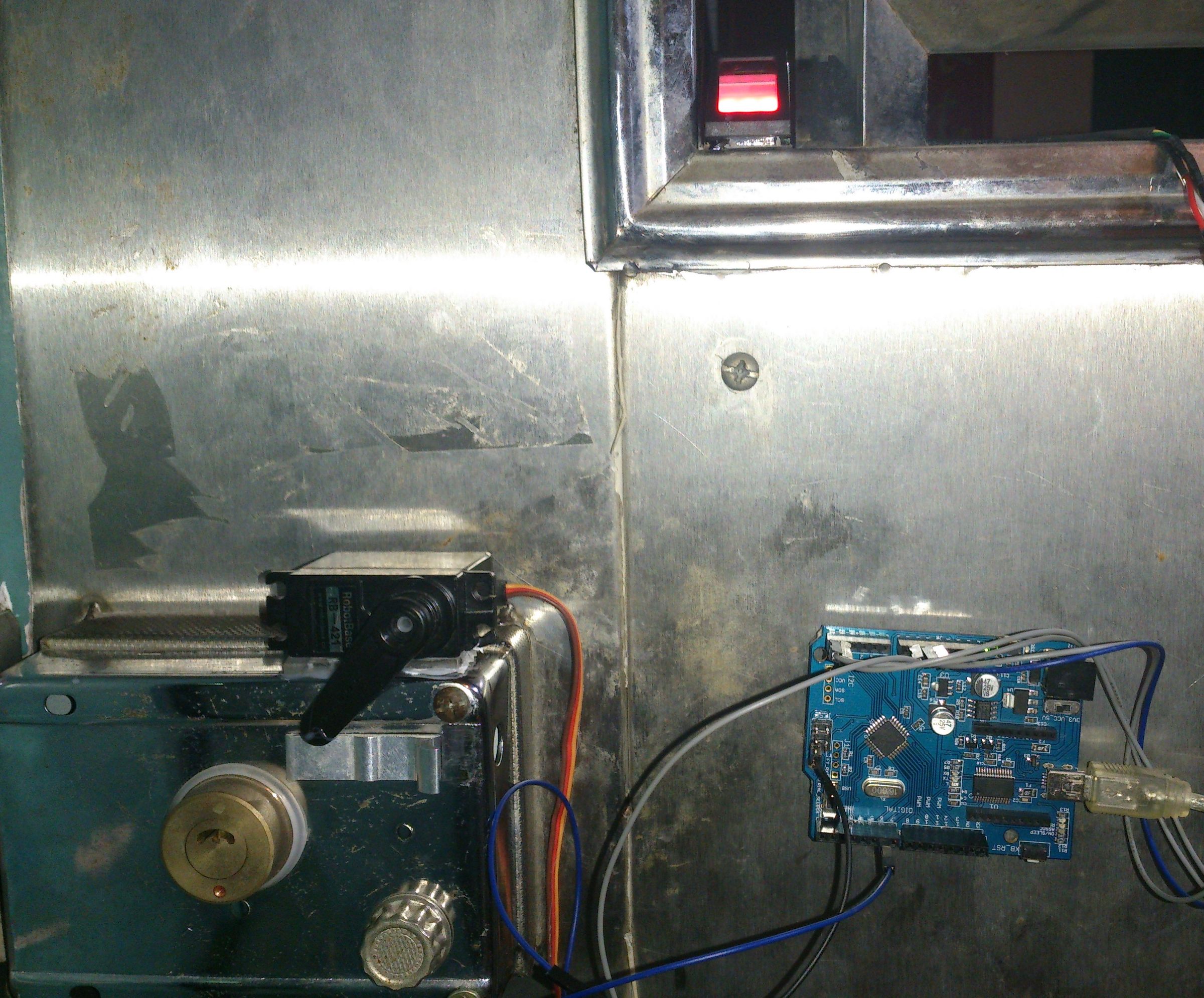 fingerprint locker with arduino DIY Project to Discover - FindingDIY