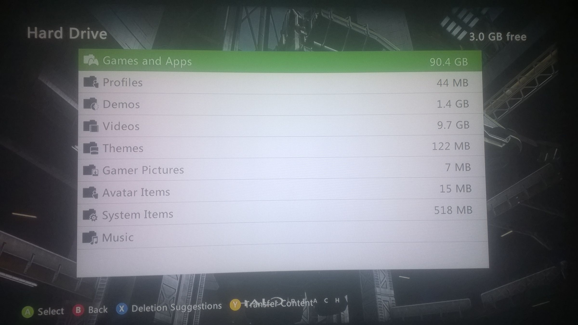 How to Manage System Memory on an Xbox 360 Console : 11 Steps ...