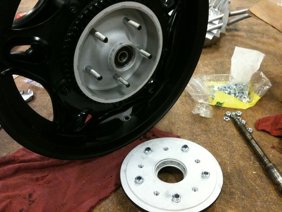Convert Your Honda Wheel to a Disc Brake : 6 Steps (with Pictures ...