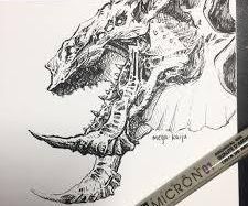 How to Draw a Kaiju : 7 Steps - Instructables