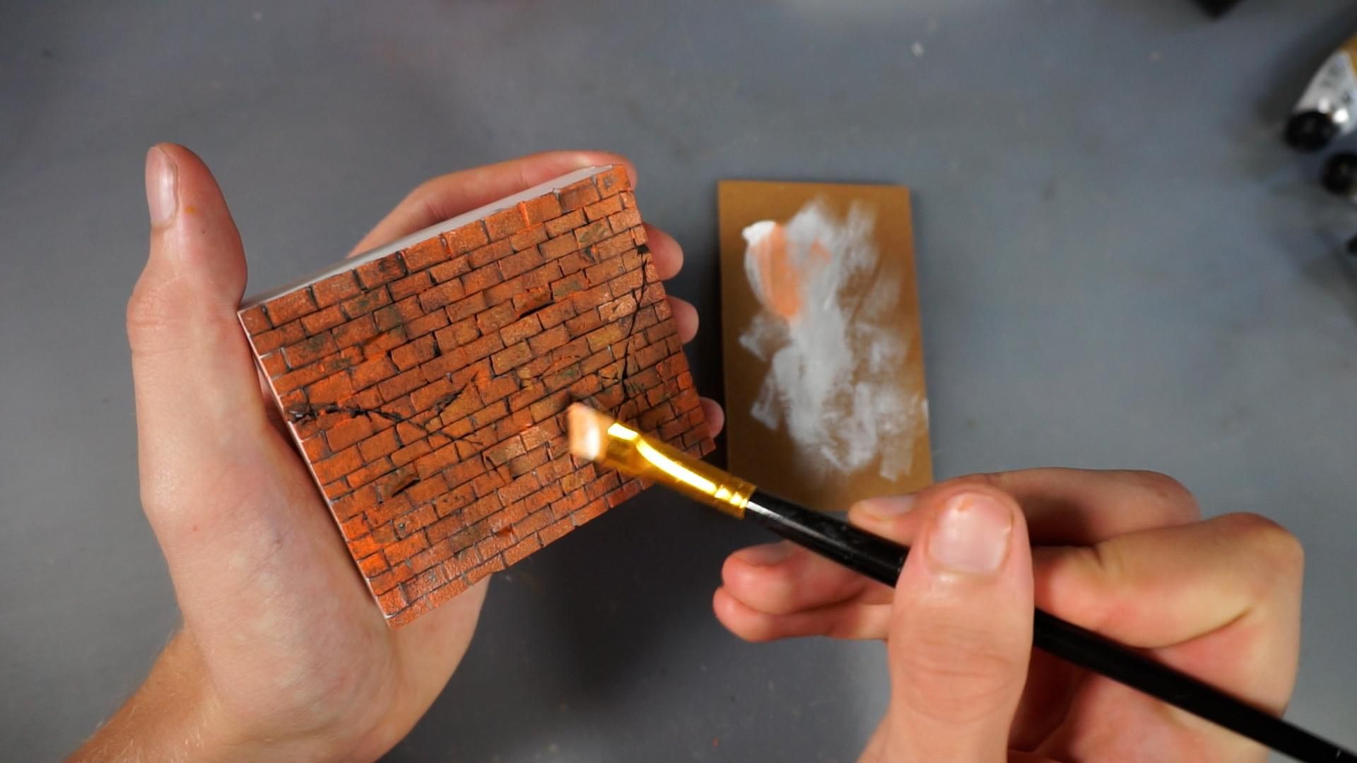 Turn Foam Into a Hyper-Realistic Brick Wall Model : 16 Steps (with ...