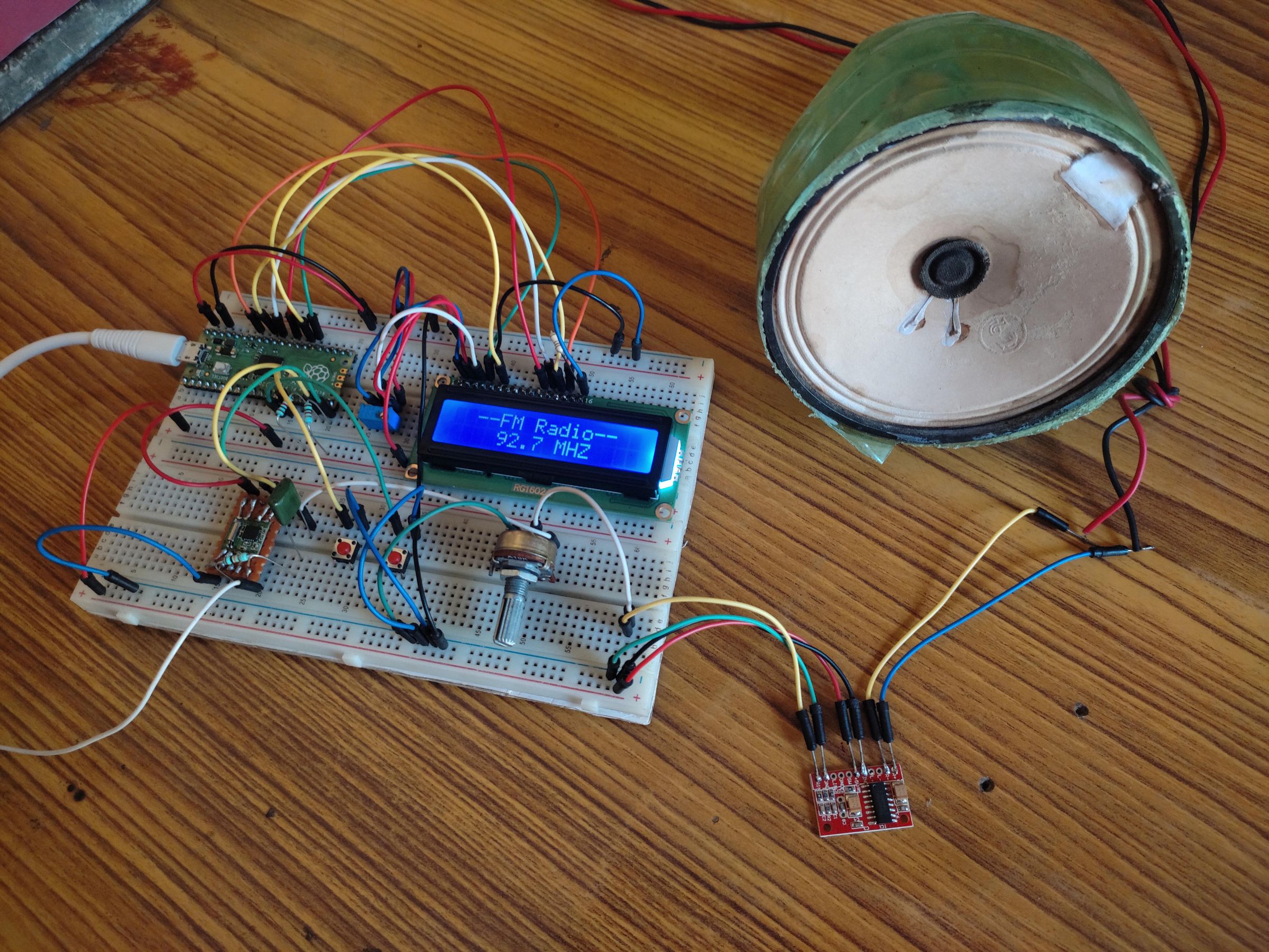 Raspberry Pi Pico and TEA5767 FM Radio : 8 Steps (with Pictures ...