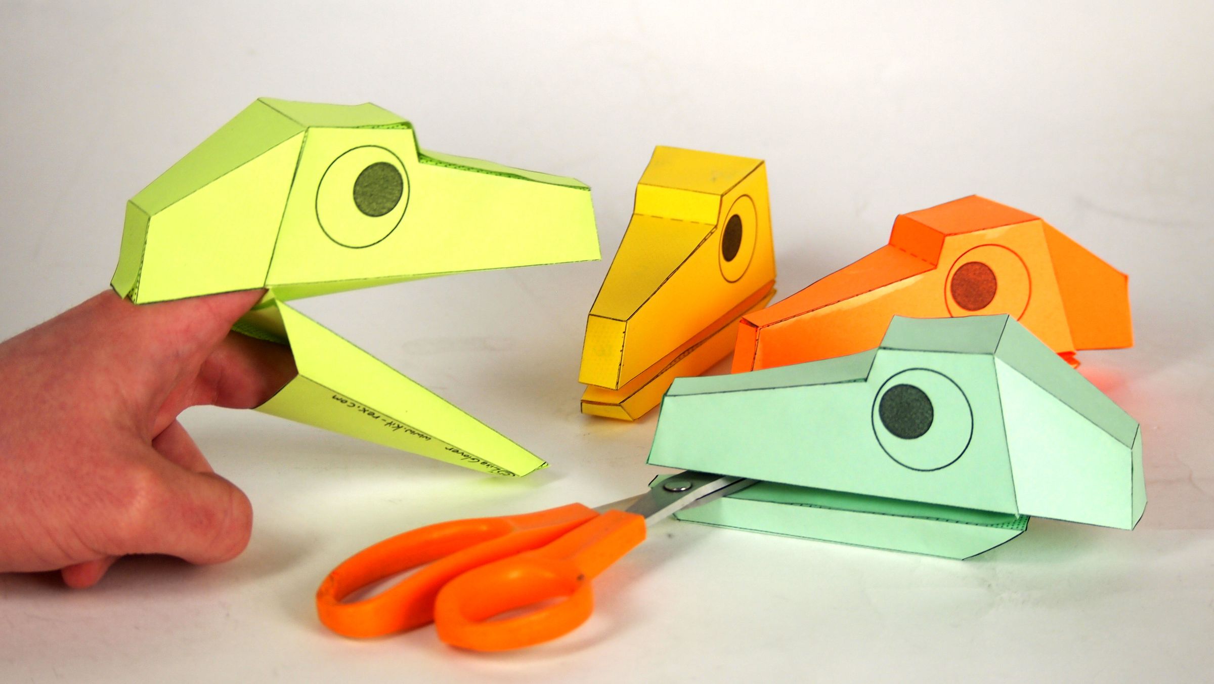 Dino Head Finger Puppet! : 4 Steps - Instructables