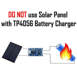 Load Sharing || Use Solar Panel Safely With TP4056 : 6 Steps ...