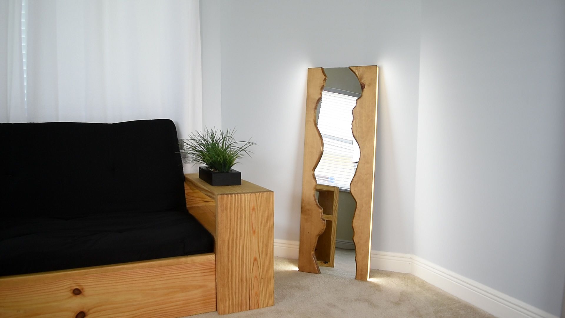 DIY FAUX Live Edge Mirror : 12 Steps (with Pictures) - Instructables