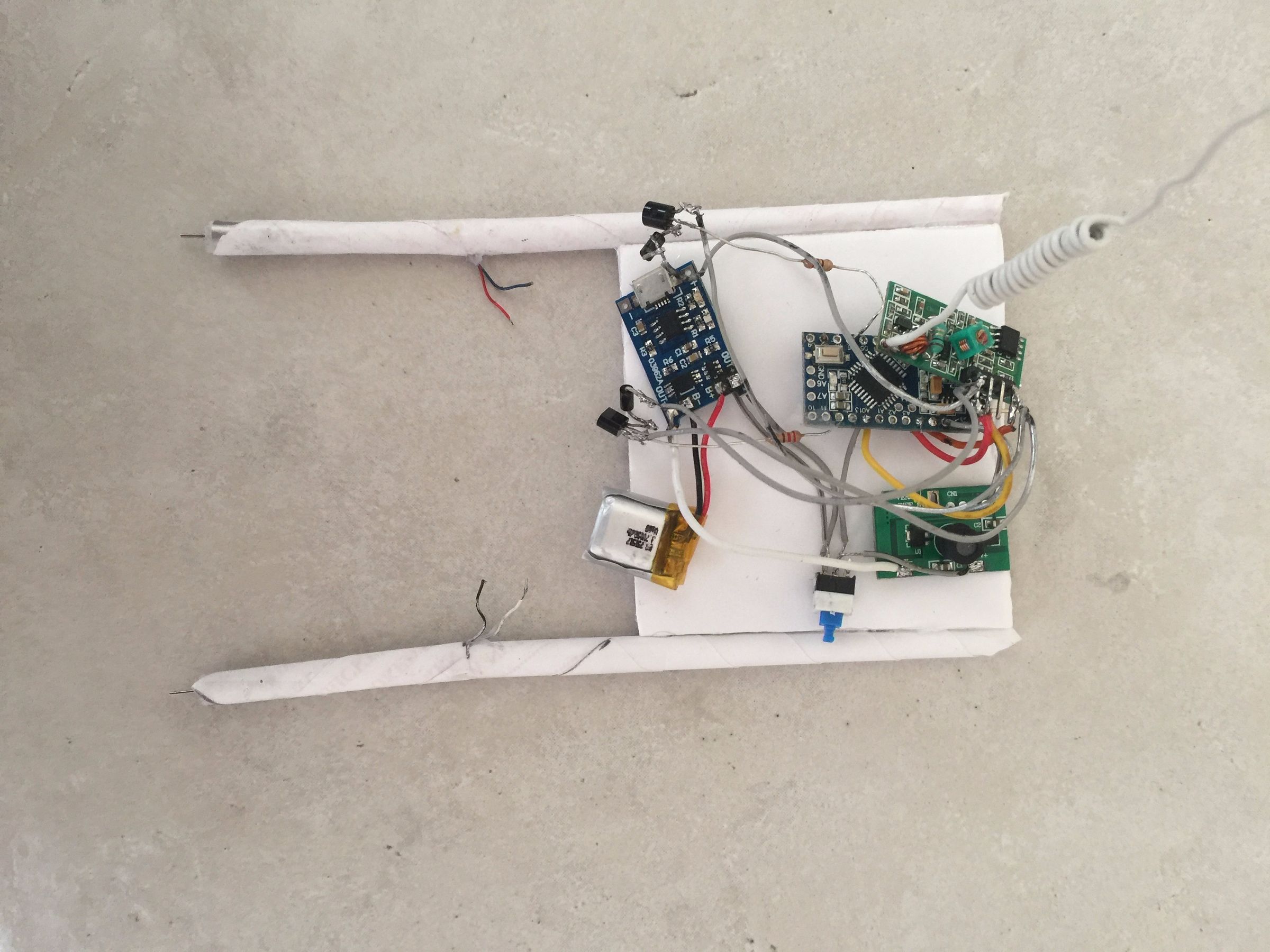 How to Make a Radio Controlled Paper Plane (and Learn About Electronics ...