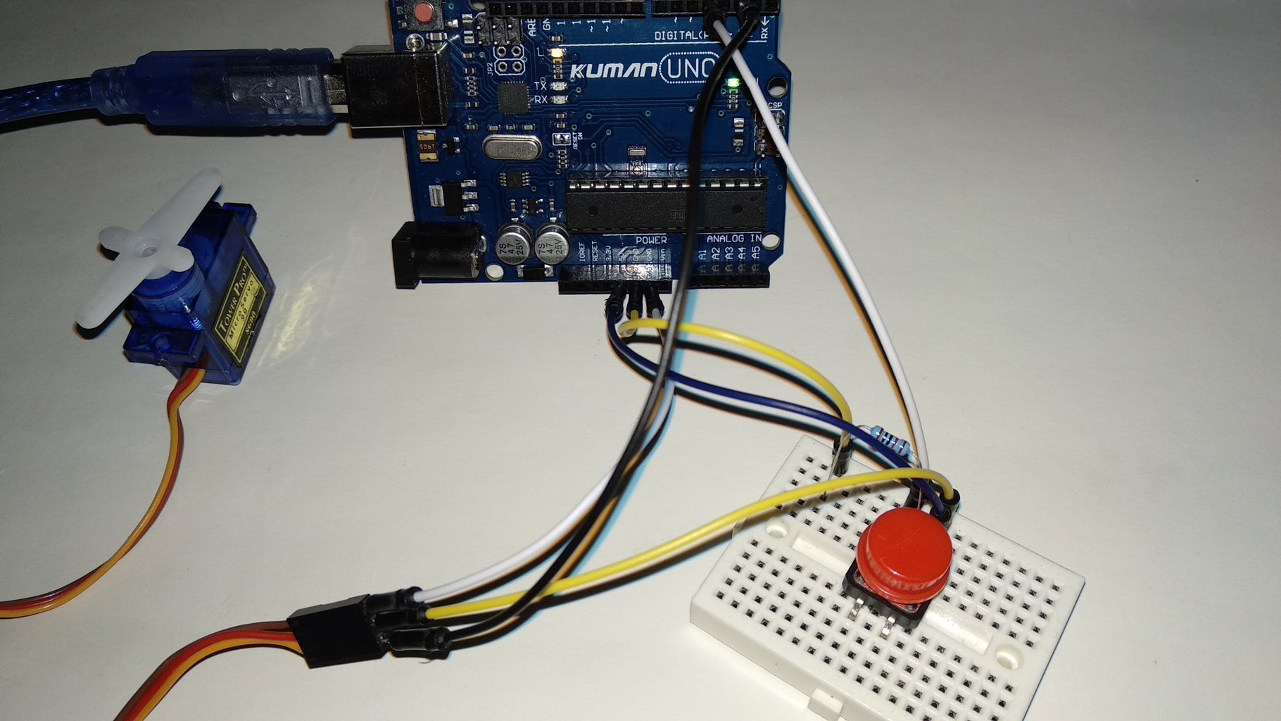 Arduino Servo Tutorial : 3 Steps (with Pictures) - Instructables Arduino Servo Tutorial : 3 Steps (with Pictures) - Instructables