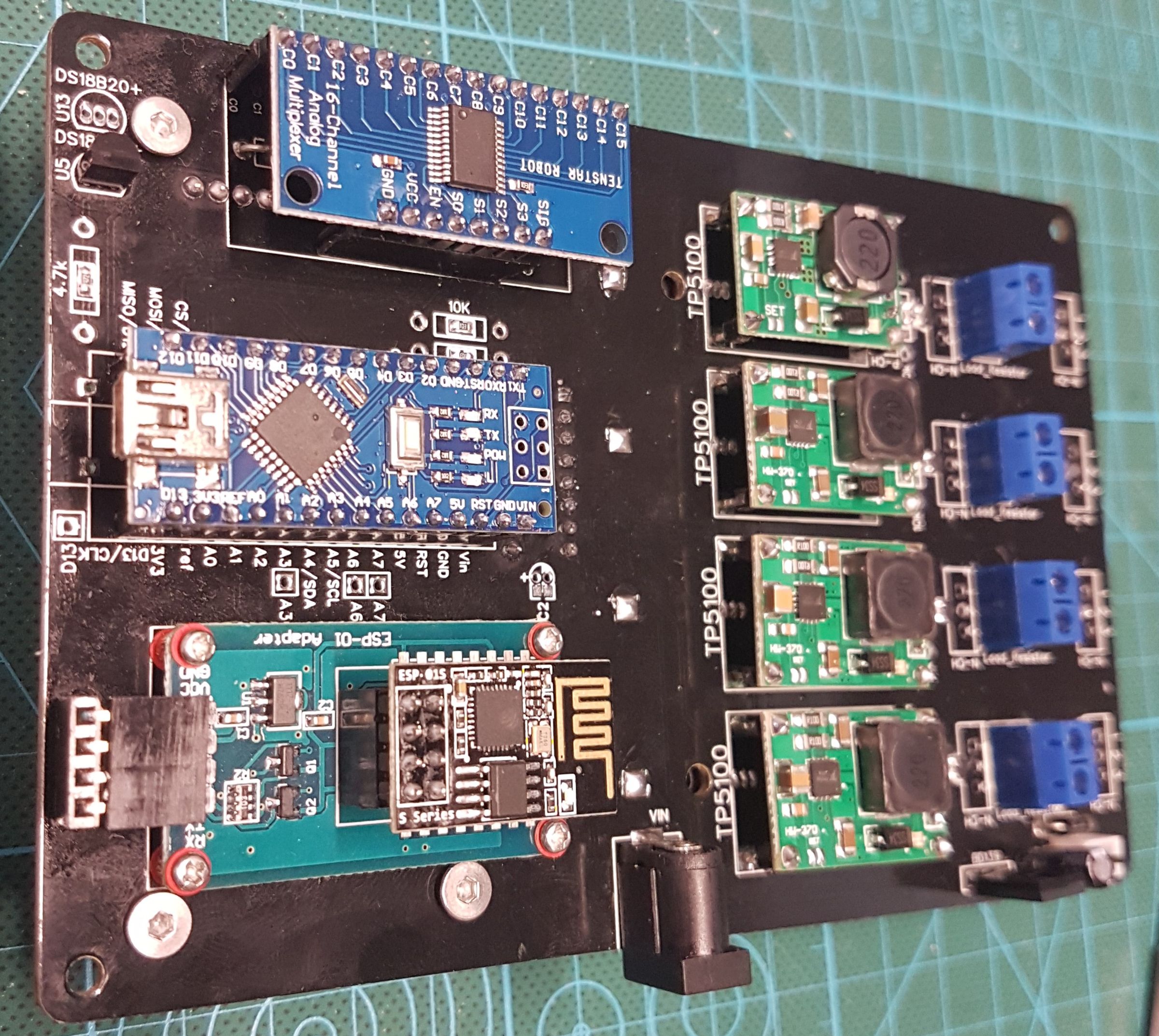 Arduino Nano 4x 18650 Smart Charger / Discharger : 20 Steps - Instructables