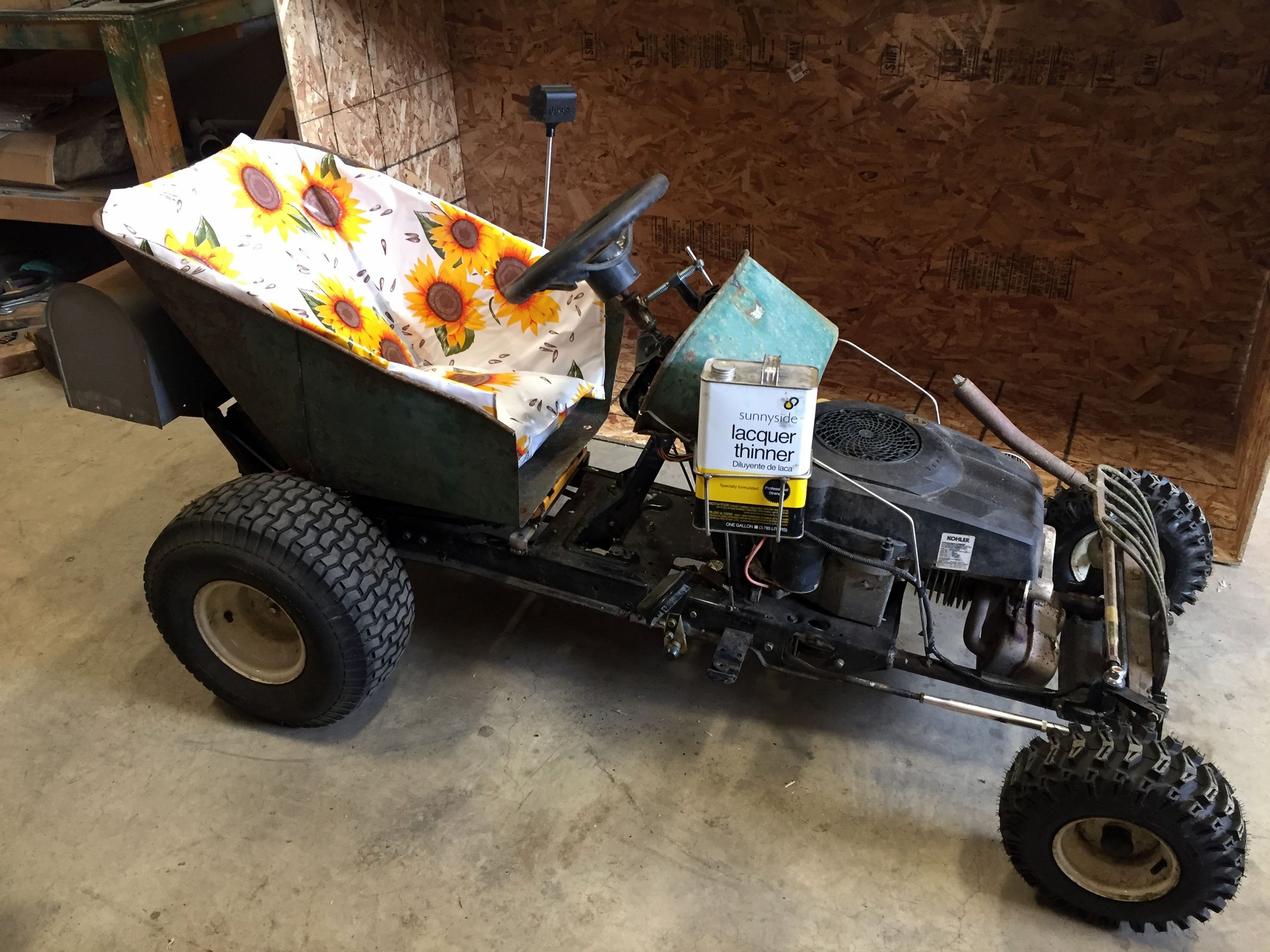 Rat Rod Mower Kart : 10 Steps (with Pictures) - Instructables