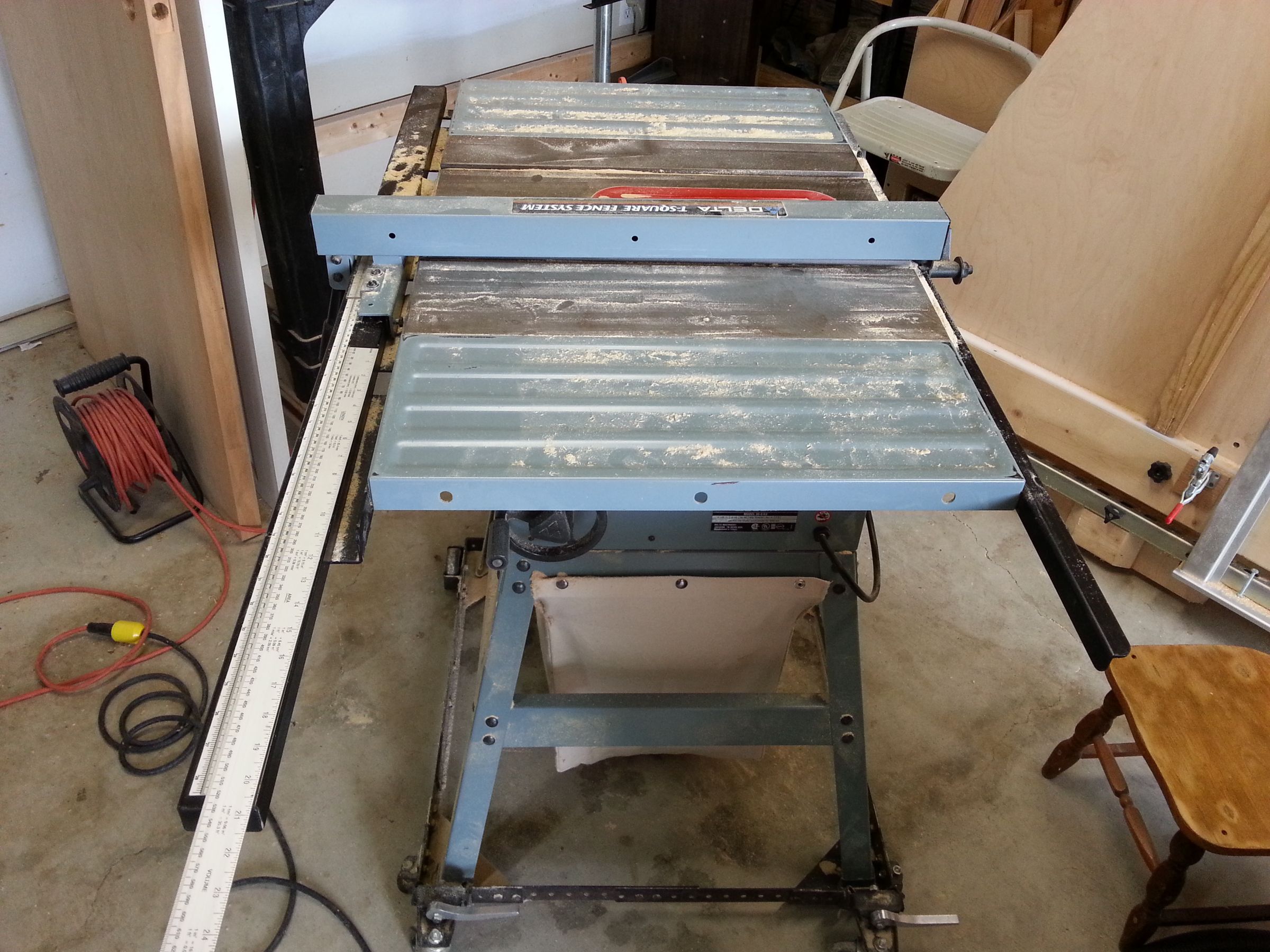 Add a Router Table With Dust Collector to Your Table Saw : 7 Steps ...