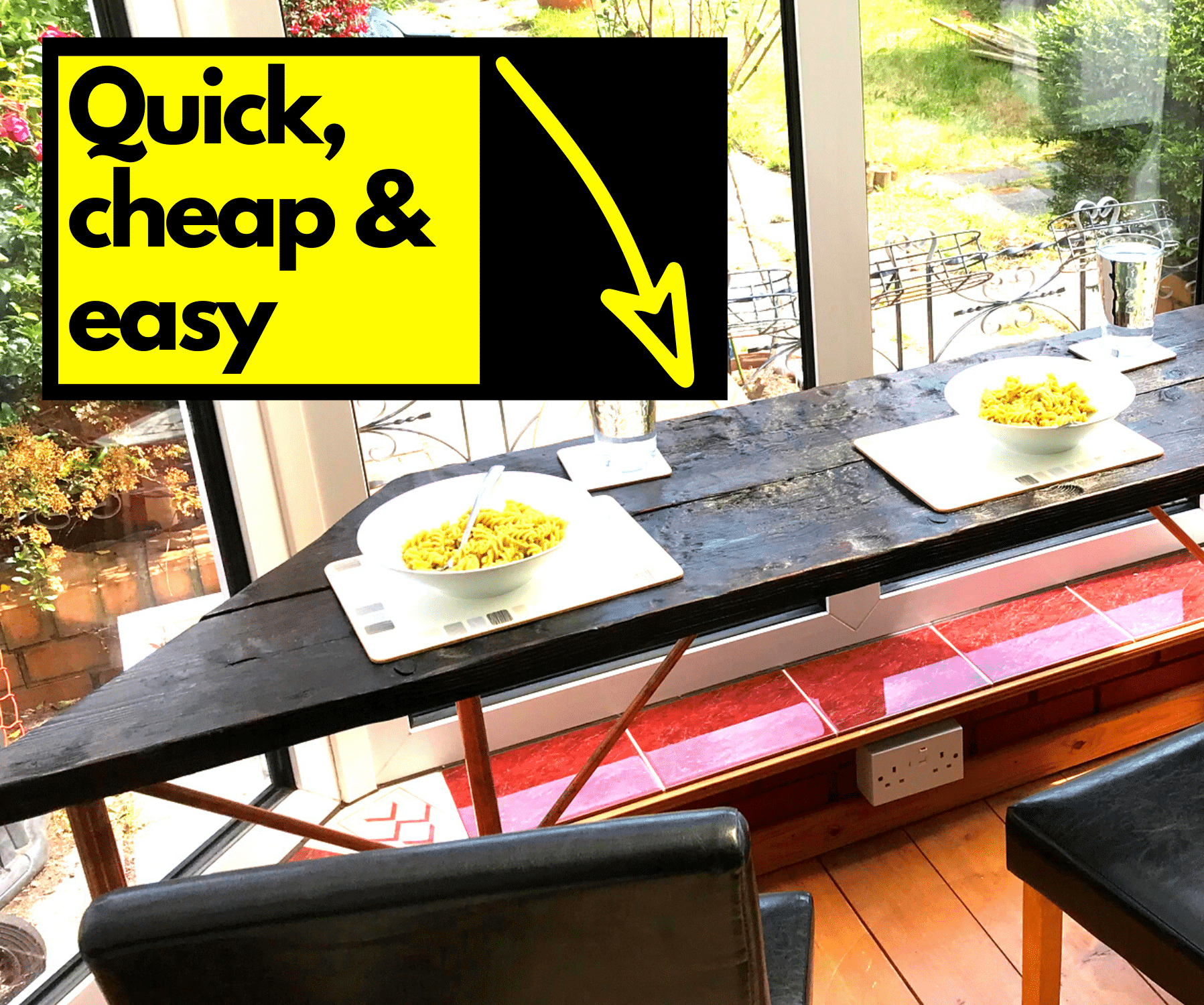 Scaffold Board & Copper Pipe Table : 8 Steps (with Pictures ...