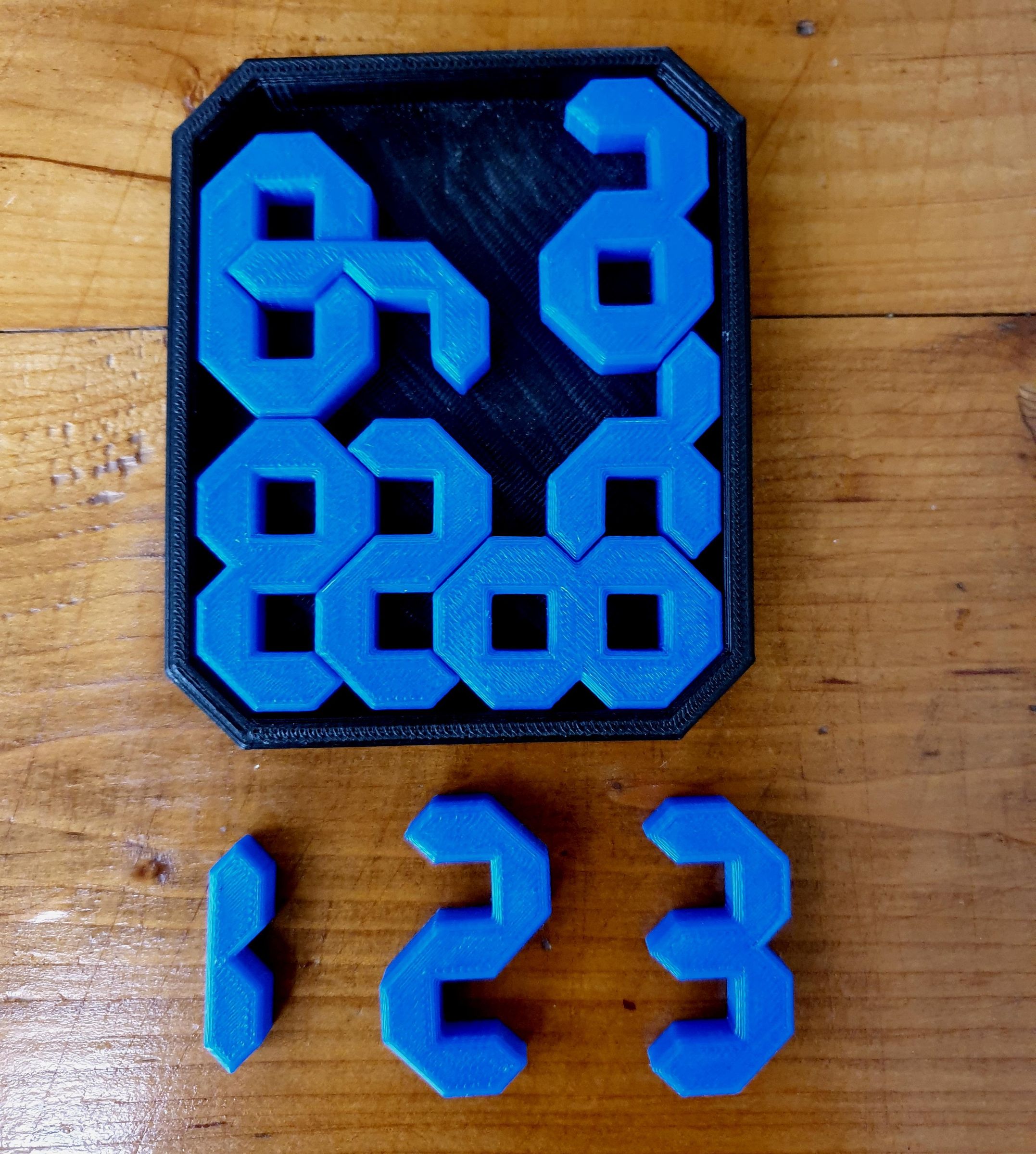Digit Puzzle With Tinkercad : 5 Steps (with Pictures) - Instructables