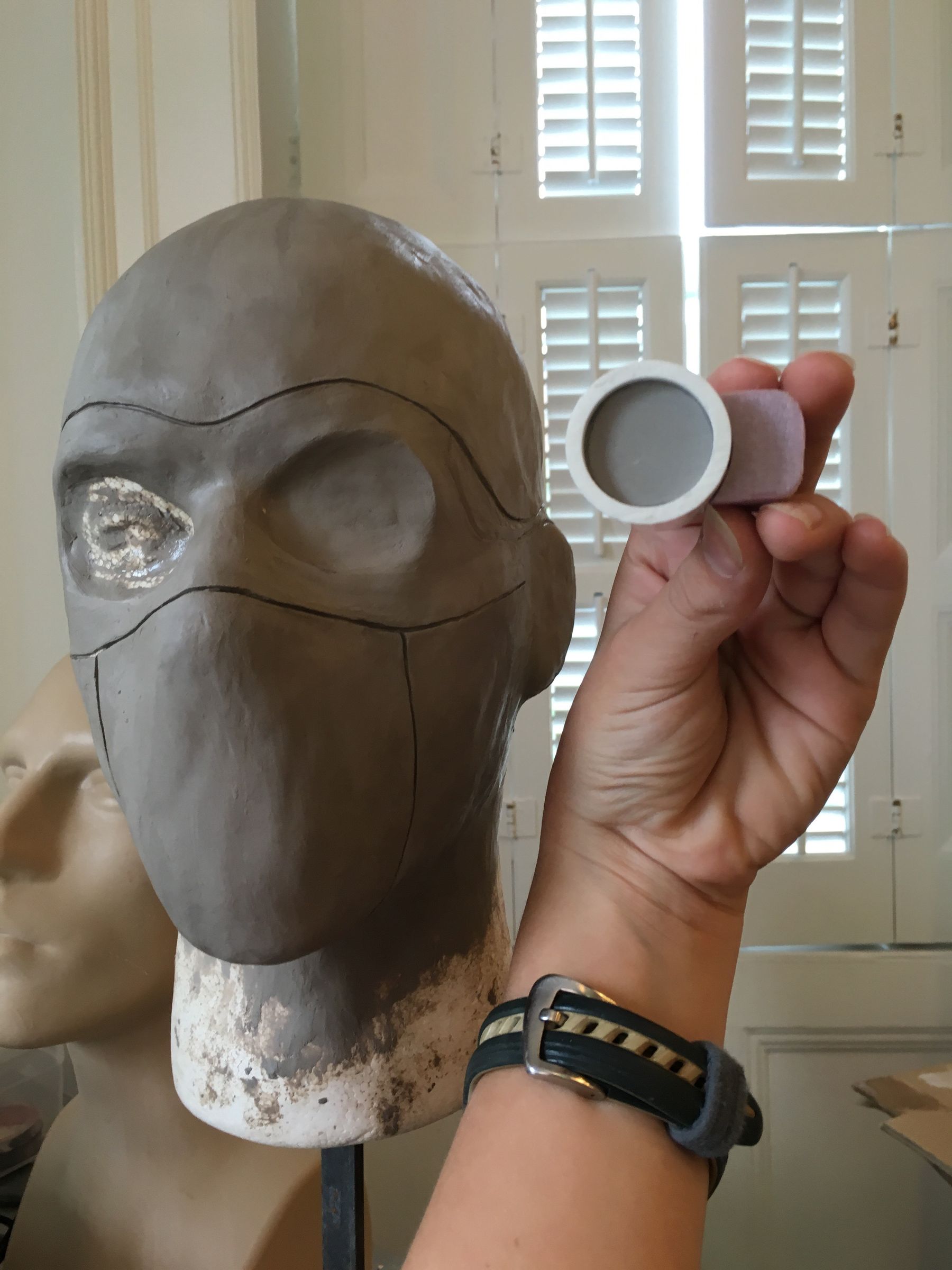 Making a DeadShot Mask for NY Comic-con 2016 : 4 Steps (with Pictures ...
