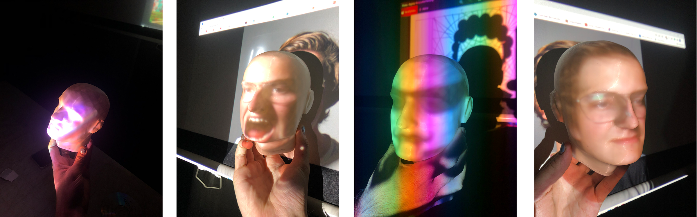 Big Head Sculpture: Projection Mapping Art Project : 13 Steps (with ...