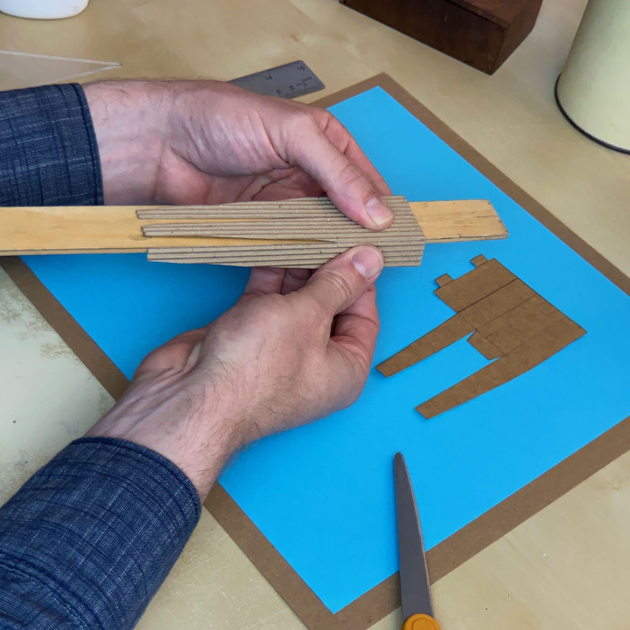 Cardboard Cruiser Card Stock Airplane : 8 Steps (with Pictures ...