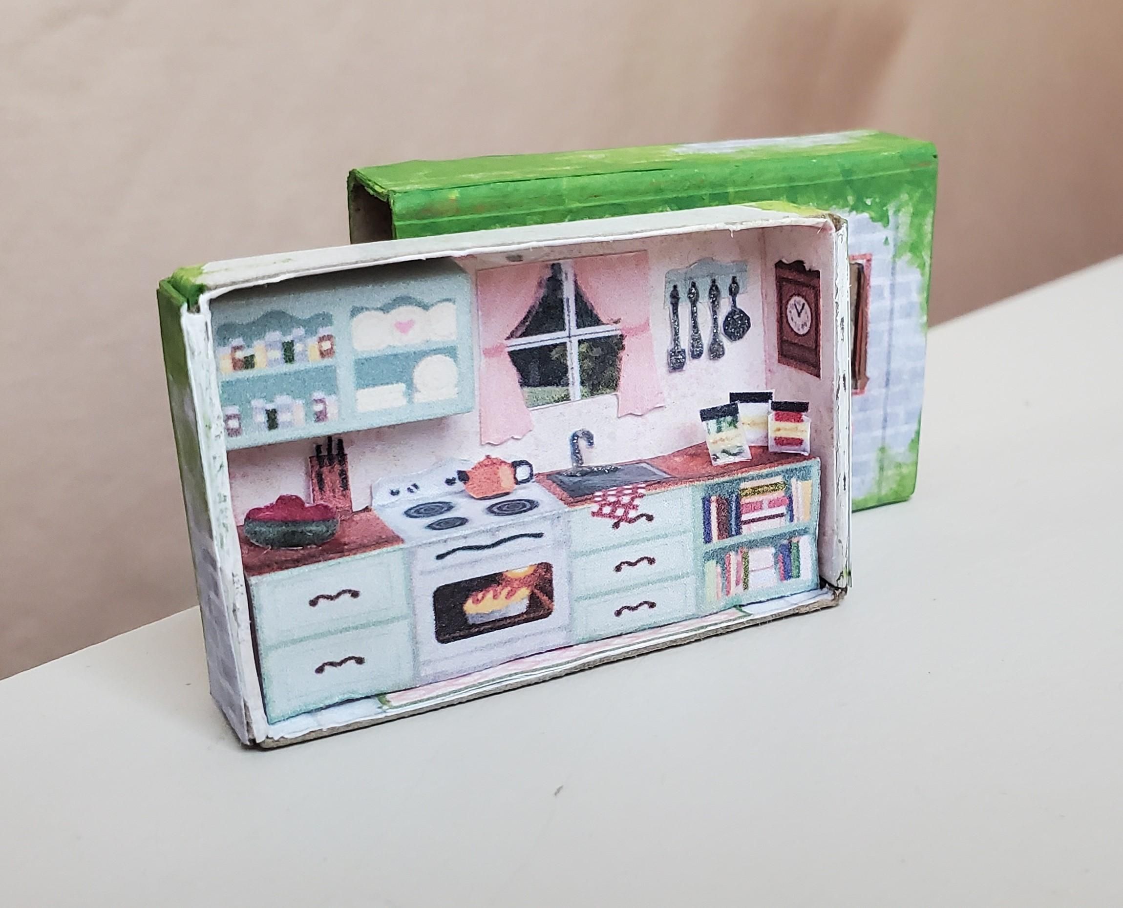 Miniature Matchbox Kitchen : 5 Steps (with Pictures) - Instructables