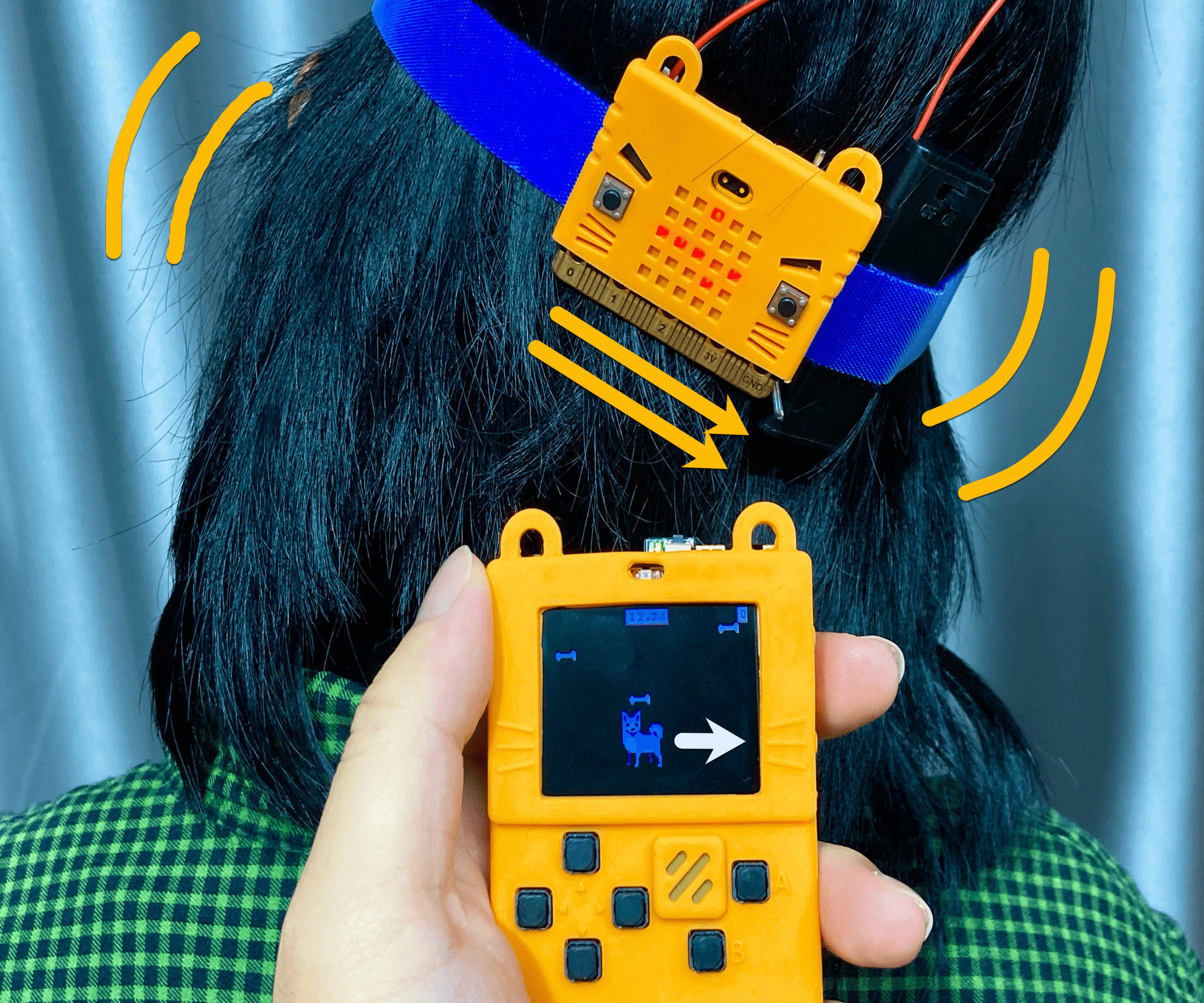 Micro:bit Based Neck Stretching Game With Meowbit BLE : 8 Steps (with ...
