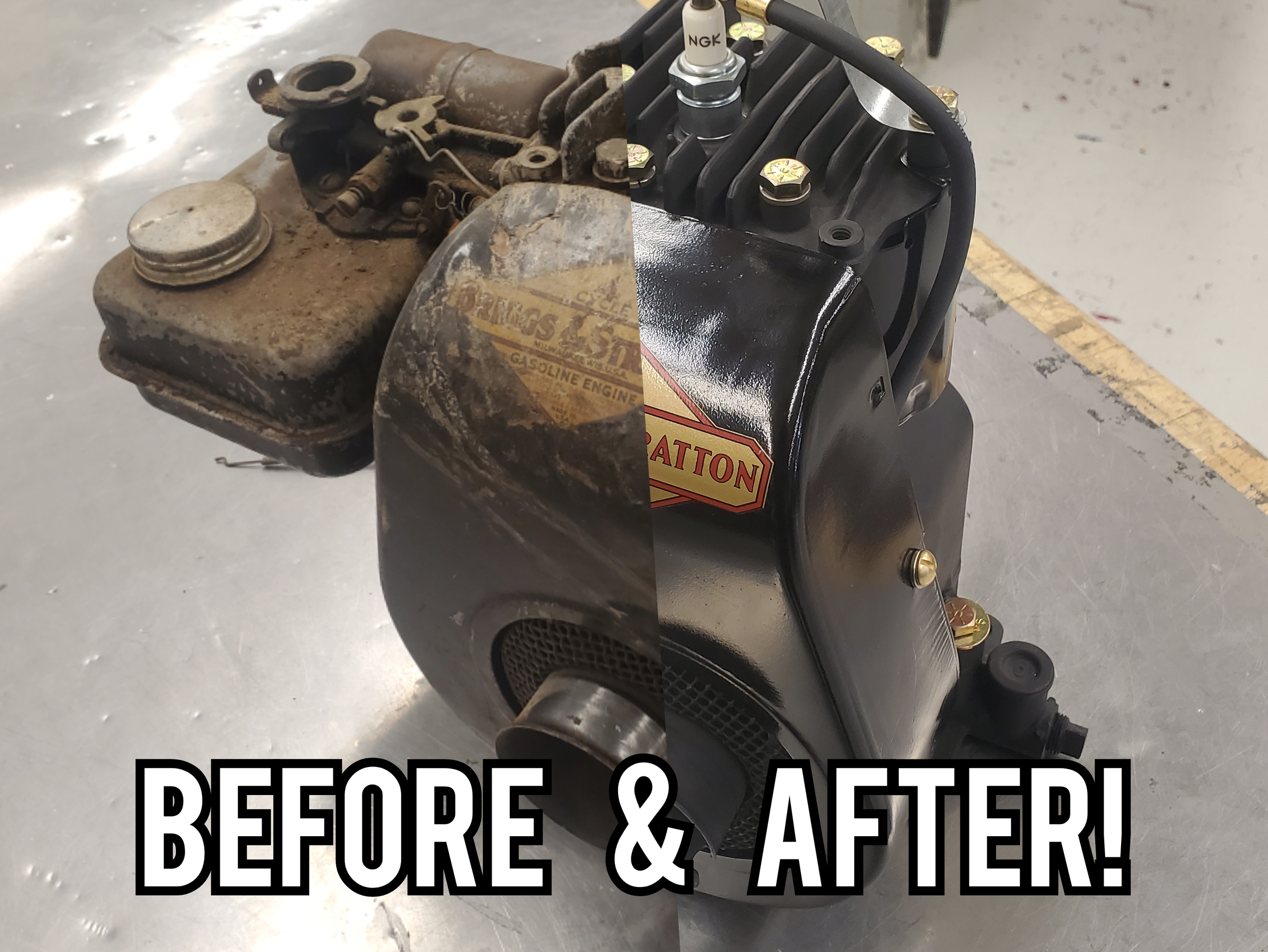 Restoring a 74 Year Old Antique Engine! : 5 Steps (with Pictures ...