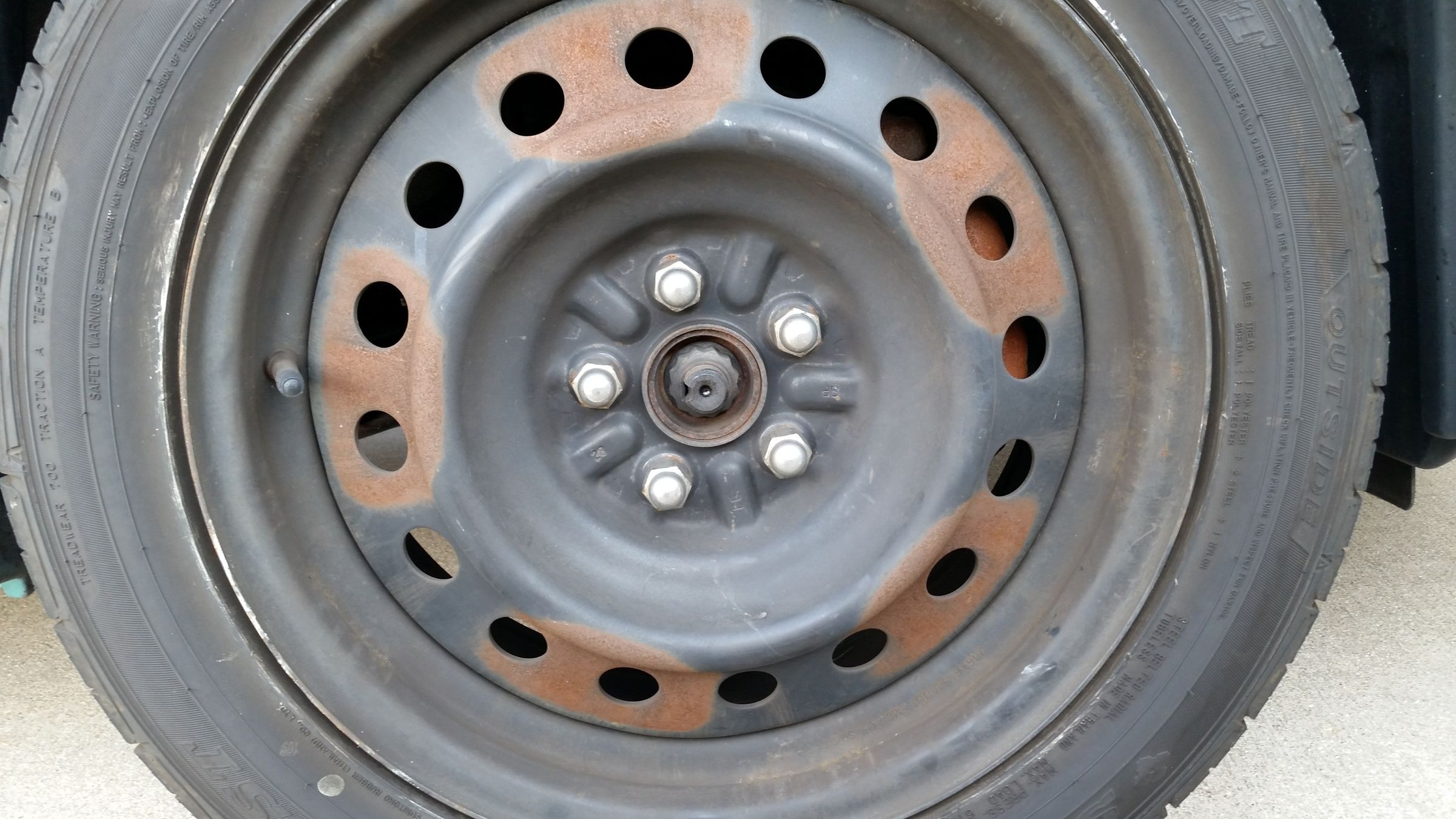 Paint Your Rusty Car Wheels - the Easy Way! : 6 Steps - Instructables