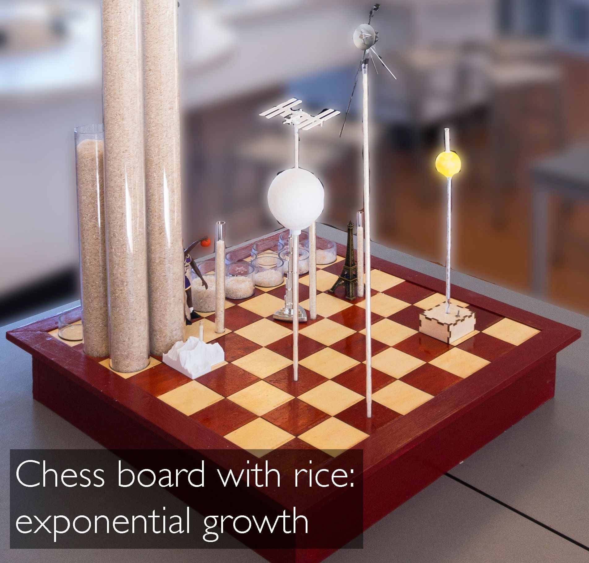 Chess Board With Rice: Exponential Growth : 11 Steps (with Pictures ...