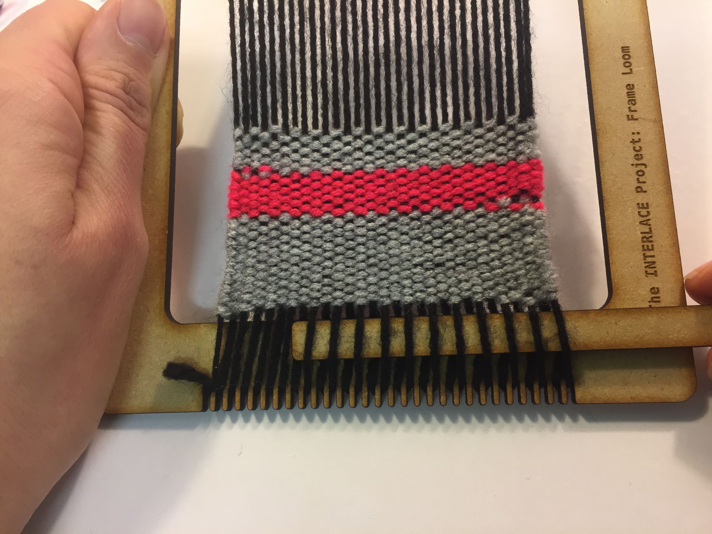 Laser Cut Mini Frame Loom Weaving : 24 Steps (with Pictures ...