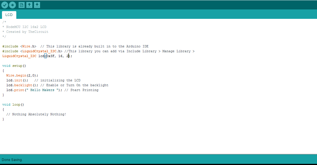 Interface I2C LCD Using NodeMCU : 4 Steps (with Pictures) - Instructables