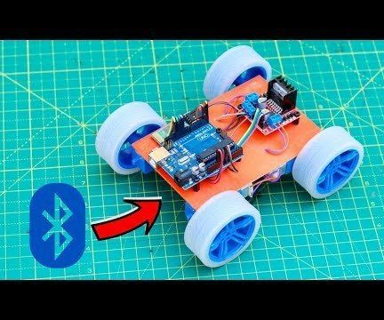 bluetooth controlled robot car using arduino DIY Project - Step-by-Step DIY Project | FindingDIY