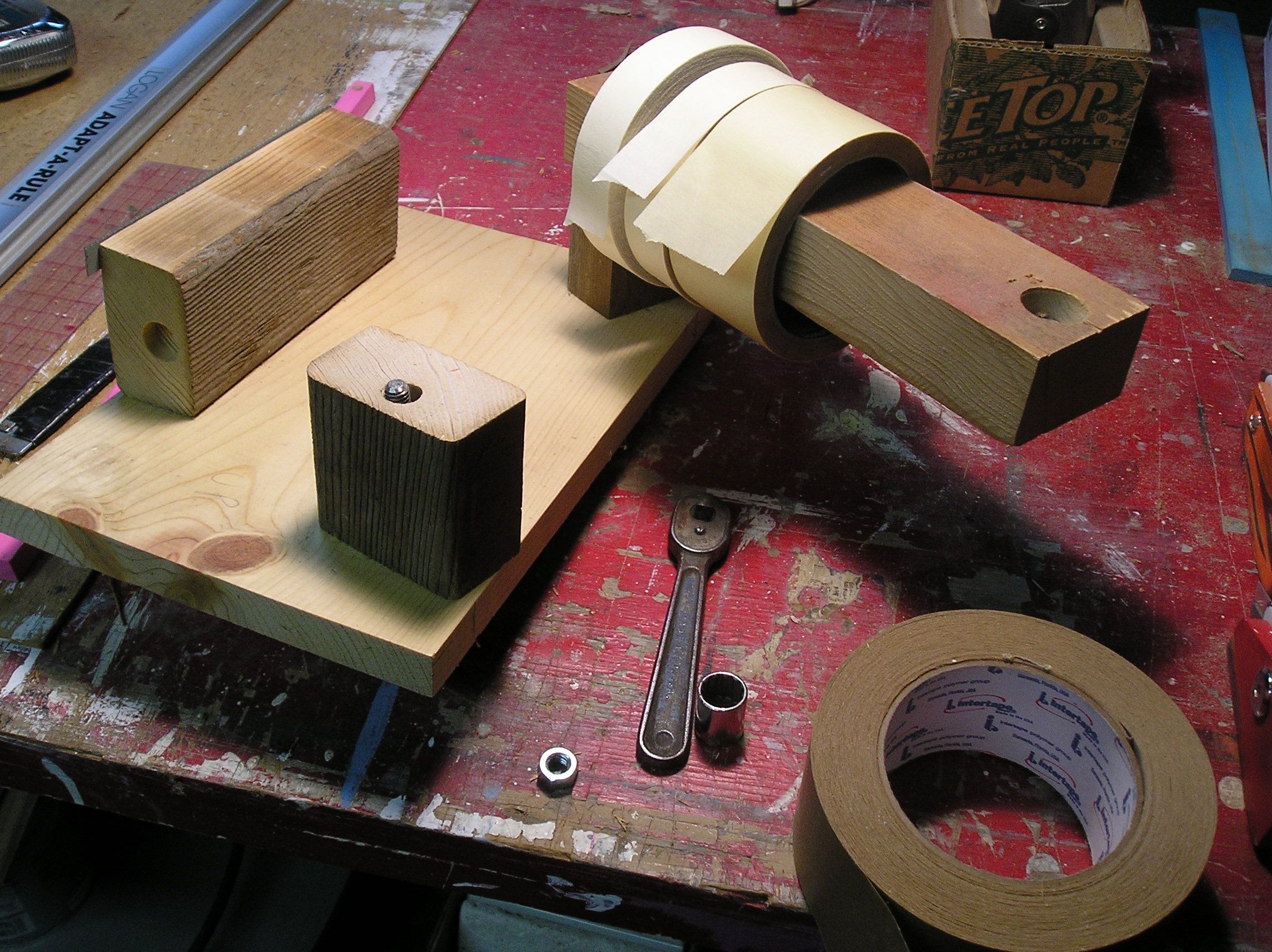 How to Make an Easy to Use Tape Dispenser : 6 Steps (with Pictures ...