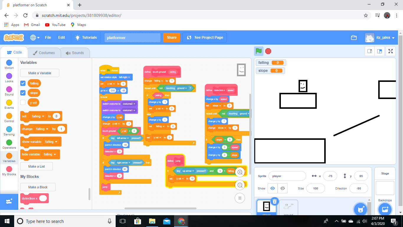 How to Make a Platformer on Scratch : 6 Steps (with Pictures ...